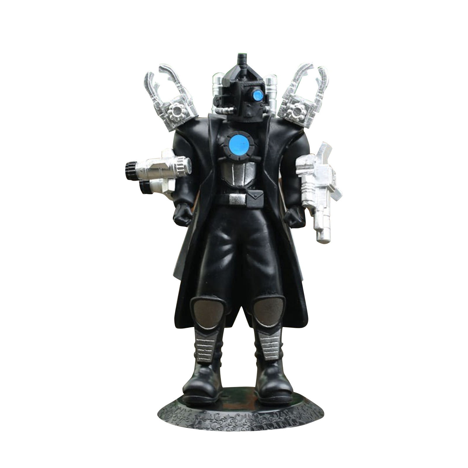 Kdfny 7" Skibidi Toilet Figure Ornament Black Toys, Toilet Anime Action ...