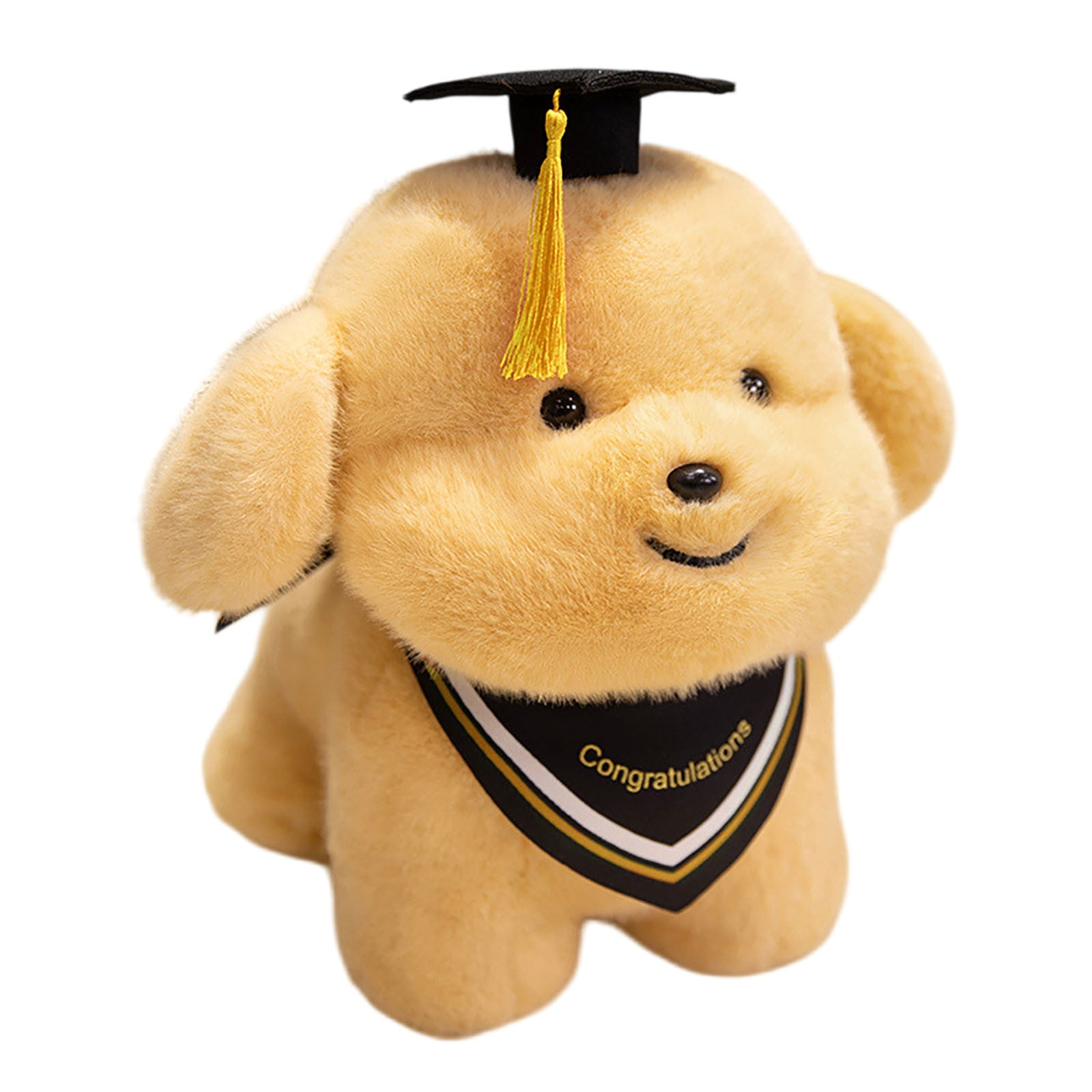 Kdfny Graduation Dog Plush - Yellow, 2025 Class of Dog Stuffed Animal 9 ...