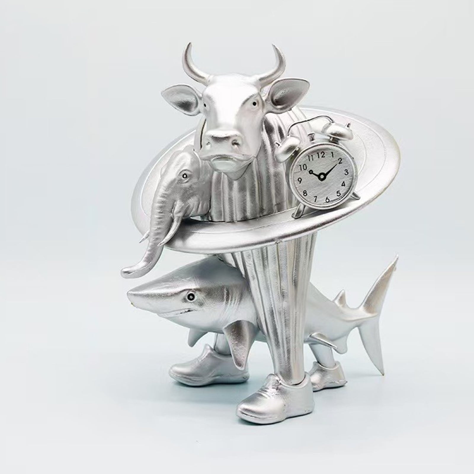 Kdfny Italian Brainrot Toys, 7.2" AI Animals Figures Whimsical AI ...