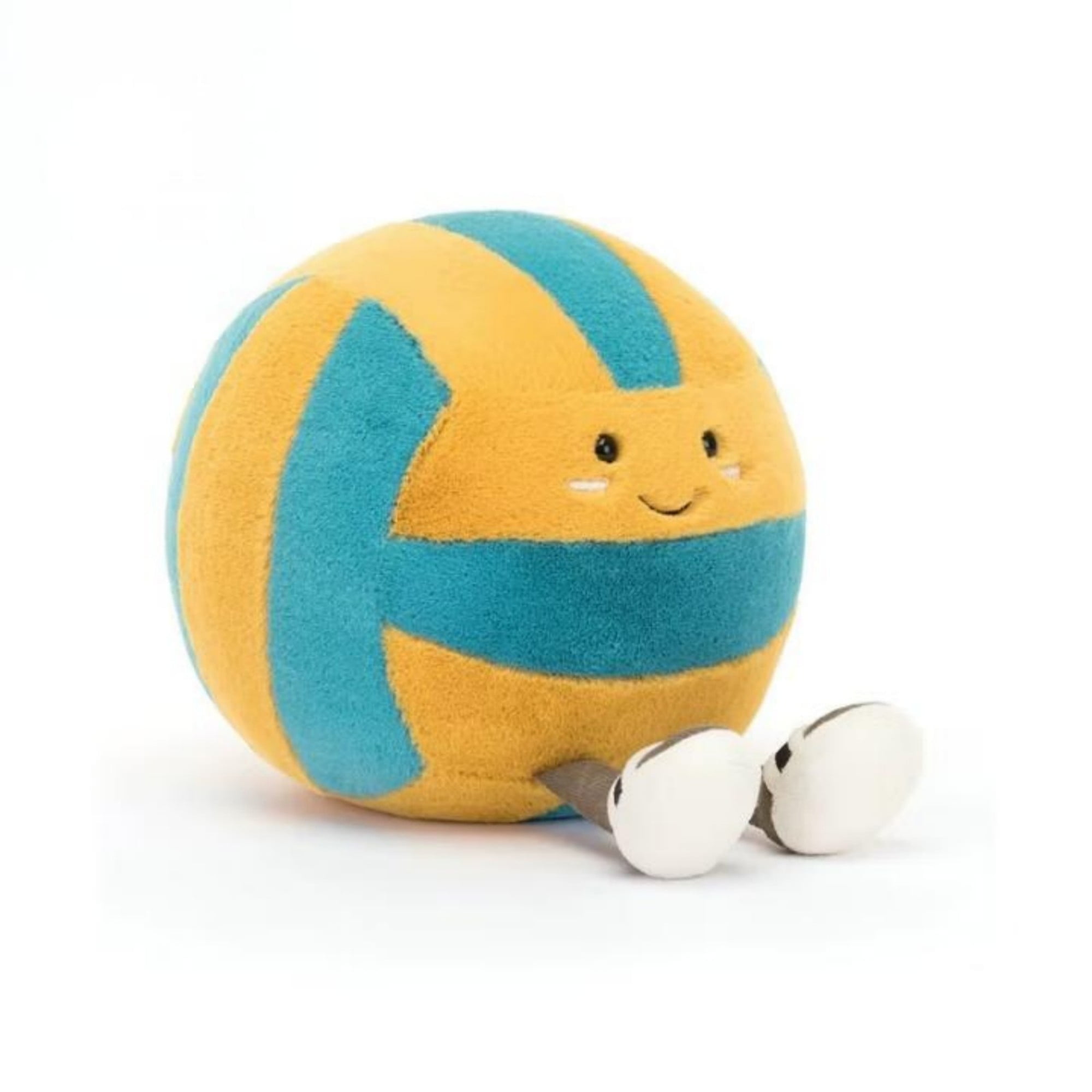 Kdfny Jellycat Amuseables Sports Volleyball, 9" Cute Volleyball Stuffed ...