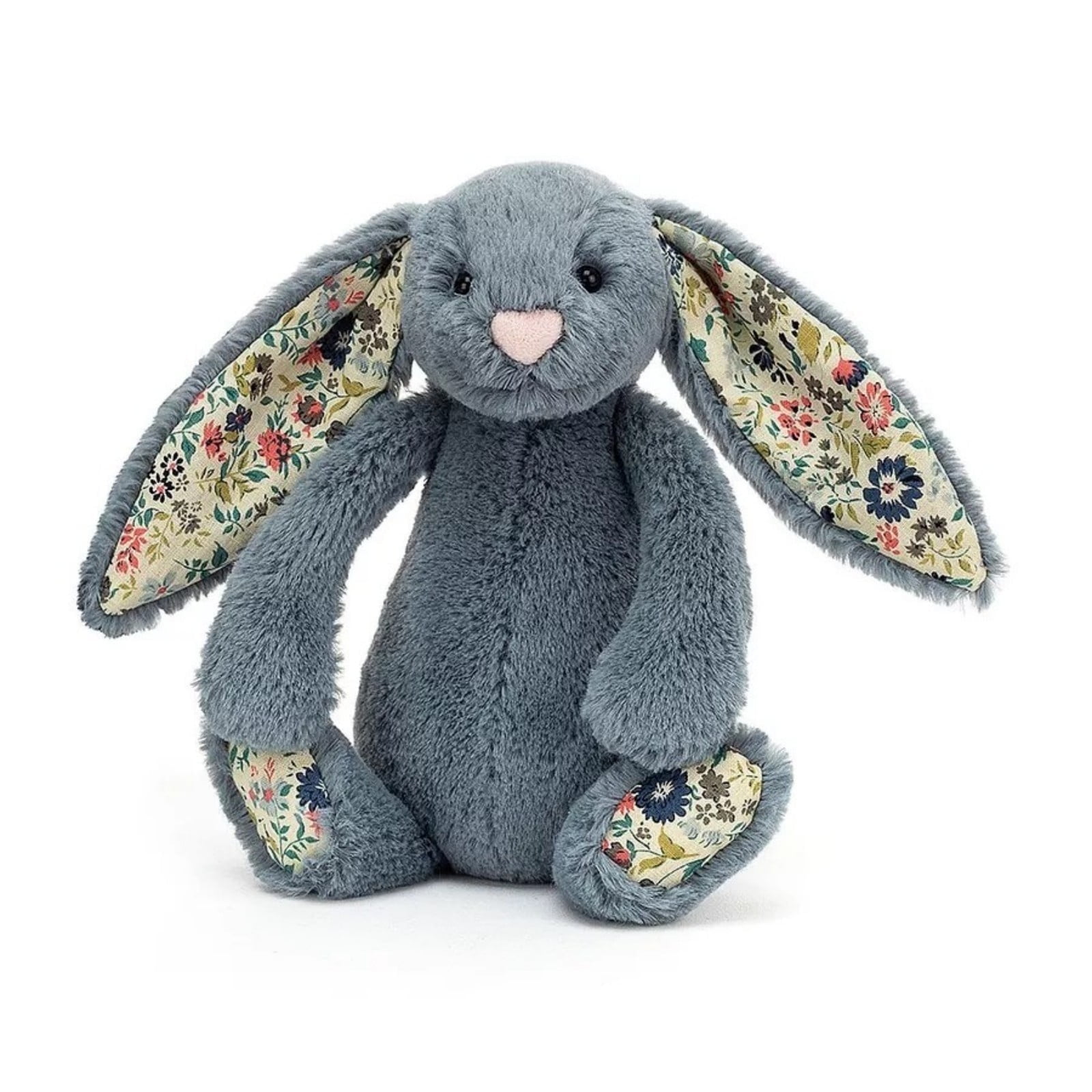 Kdfny Jellycat Blossom Dusky Blue Bunny, 12" Jellycat Stuffed Animals Bunny, Jellycat Stuffed ...