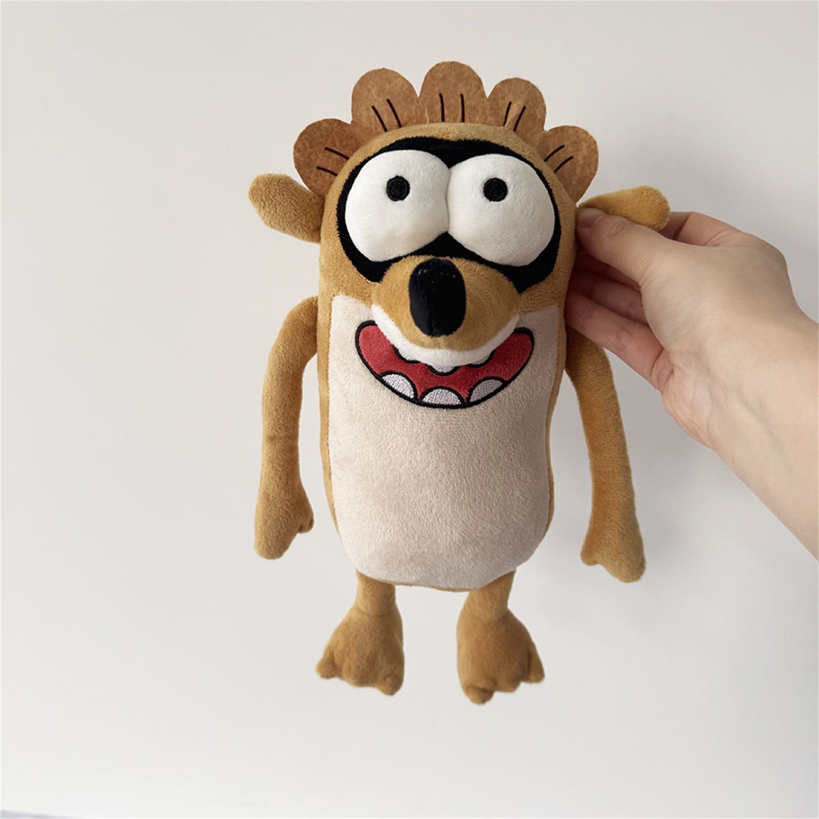 Kdfny Rigby Raccoon Plush Toy - 10 Inches Soft Cute Cartoon Anime ...
