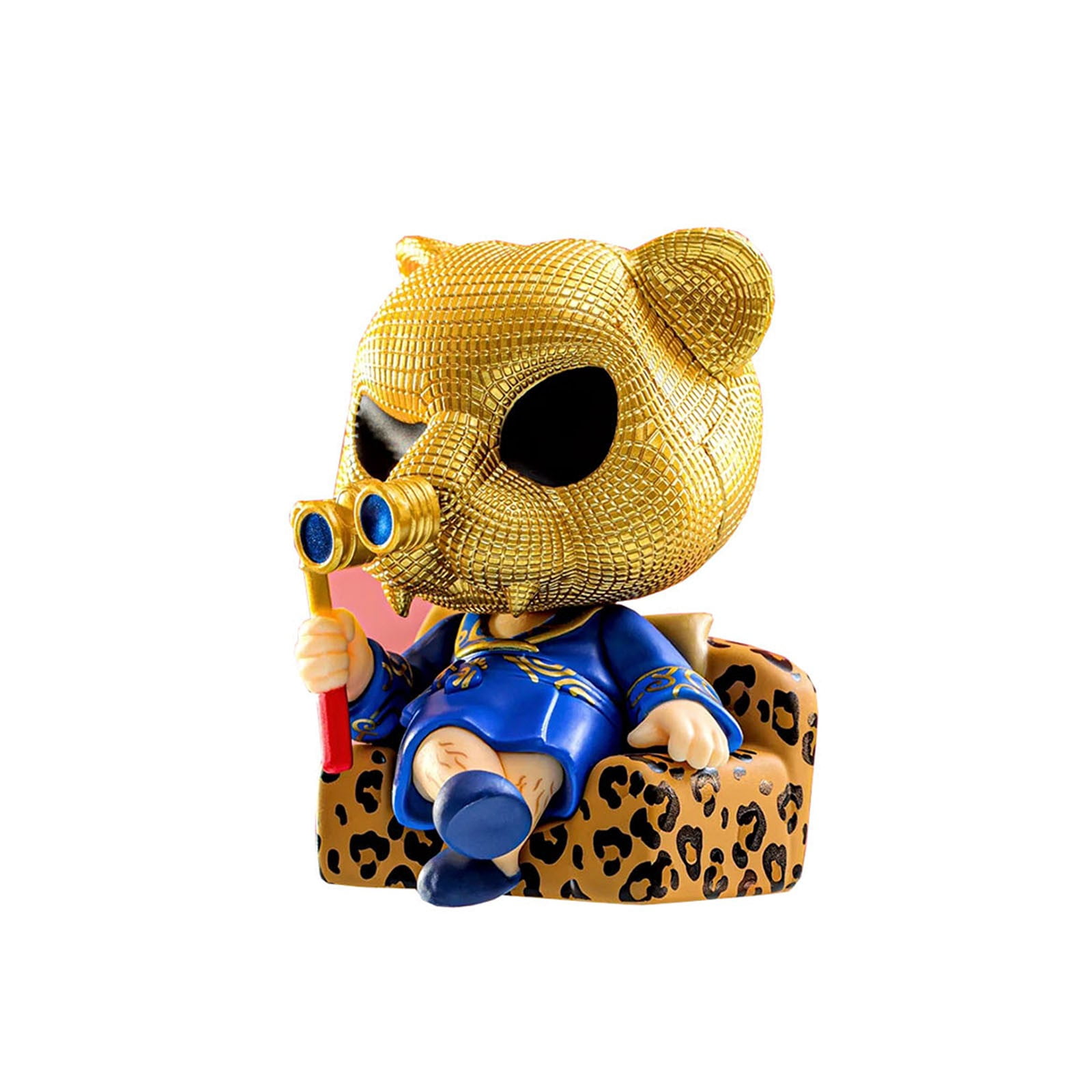 Kdfny Squid Game Toys Action Figure - Gold Helmet Wearing Character ...