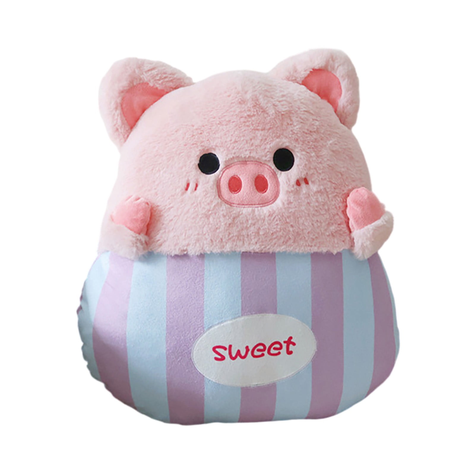 Kdfny Squishables Plush Animals Large 18 Inch Pink Pig Stuffed Animal ...
