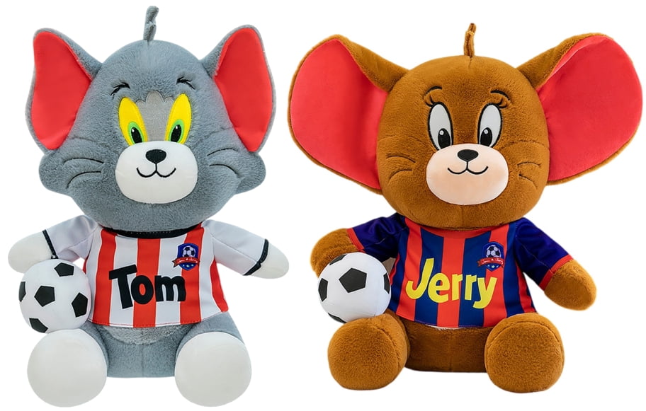 Kdfny Tom and Jerry Toys Plush, 2PCS/Set Tom and Jerry Stuffed Animals ...