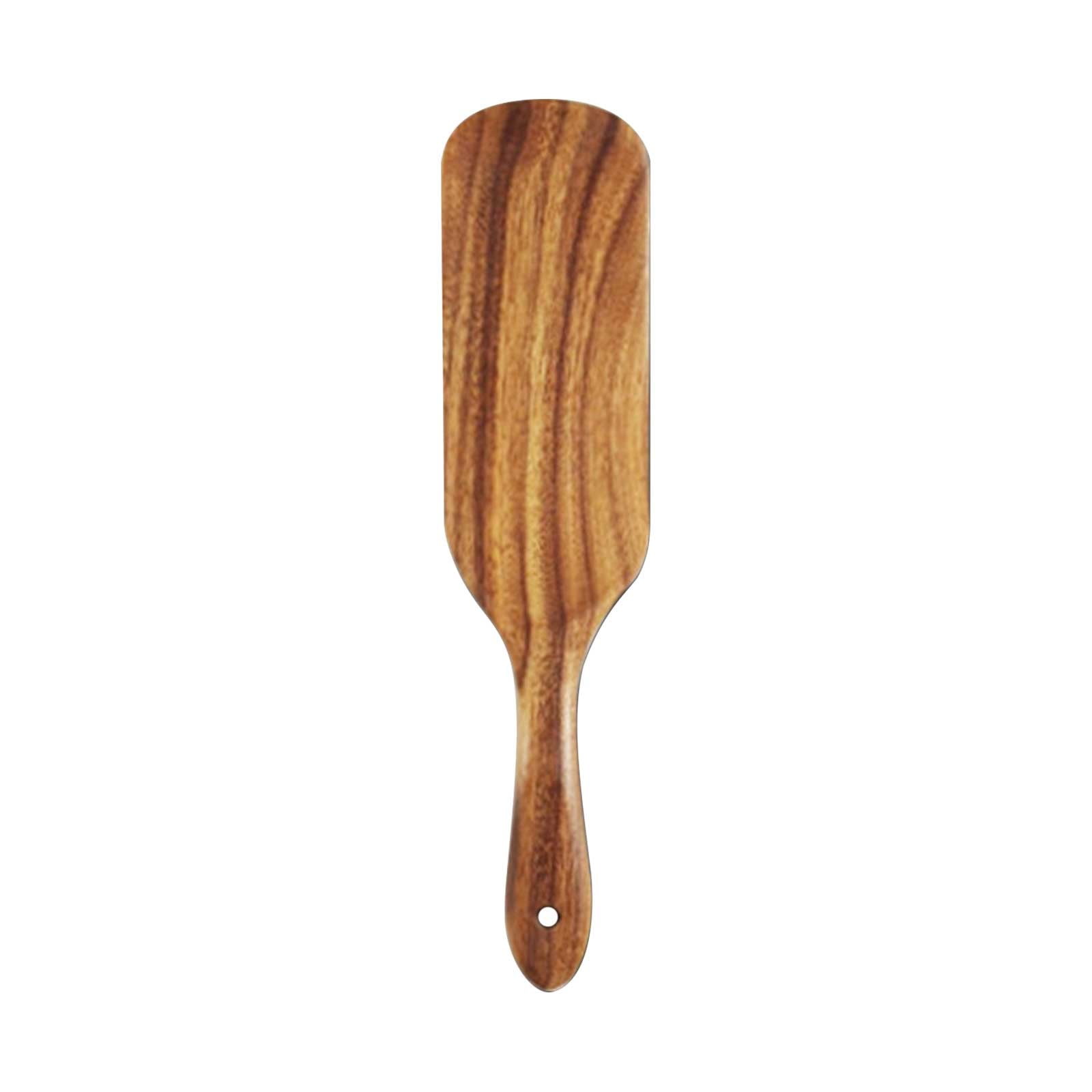Kdkad Large Wooden Spoon, Wooden Spoon for Cooking, Large Wood Scoop ...