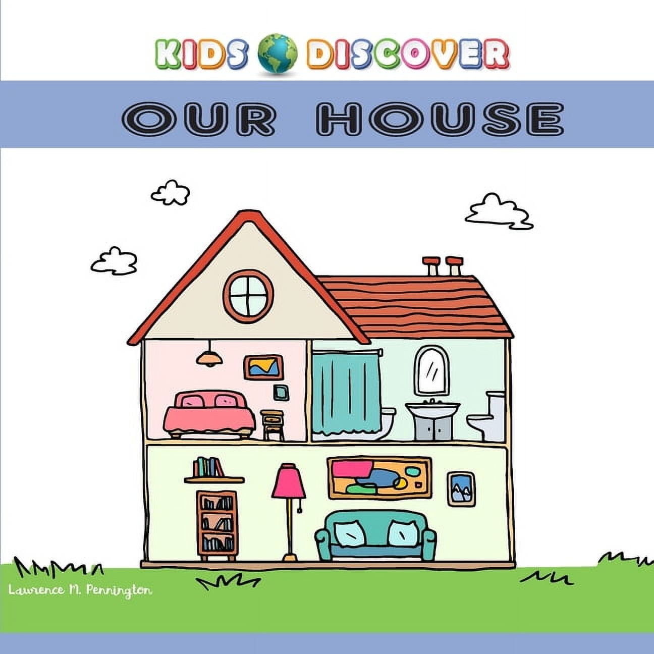 Kdv: kids discover our house: Word Book for Children Parts of our house ...