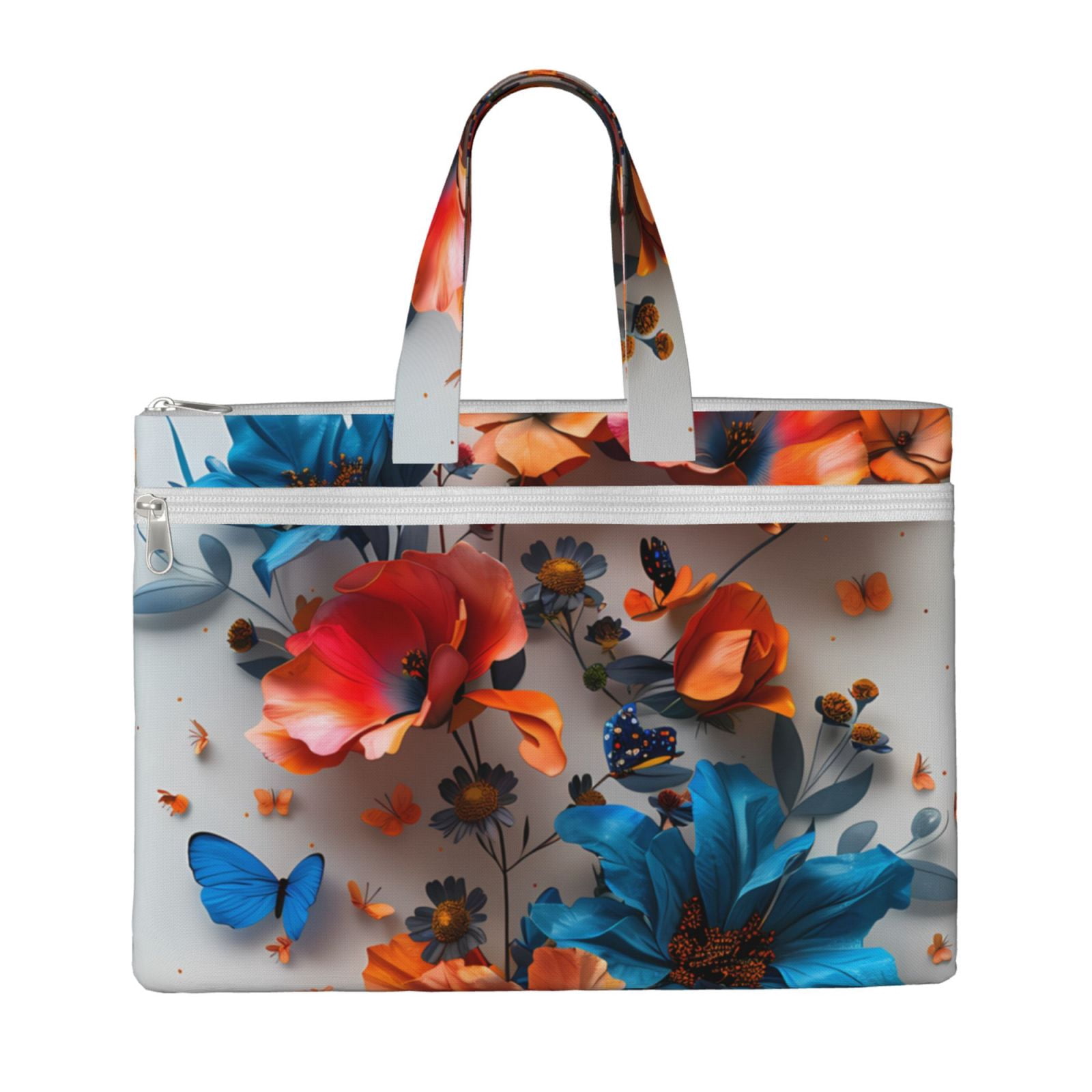 Kdxio 3D Butterfly File Tote Document Bag Business Briefcase Bag ...