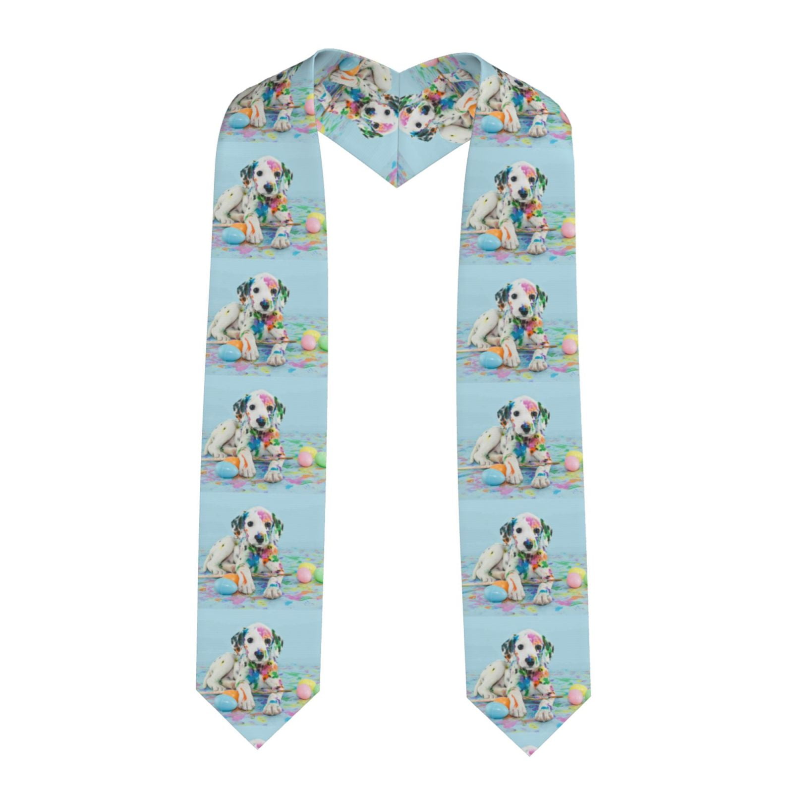 Kdxio A Funny Little Dalmatian Puppy Graduation Stole Class, Graduation ...