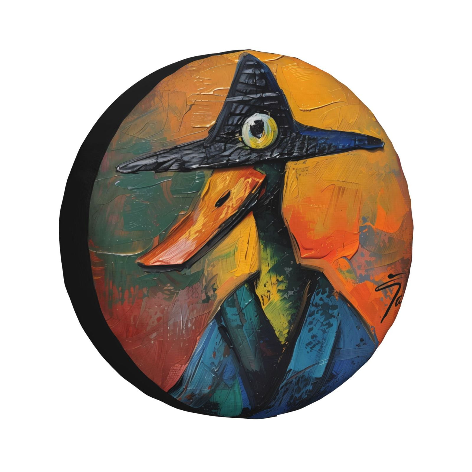 Kdxio Abstract Funny Duck for Tire Cover Wheel Protectors Tyre Covers ...