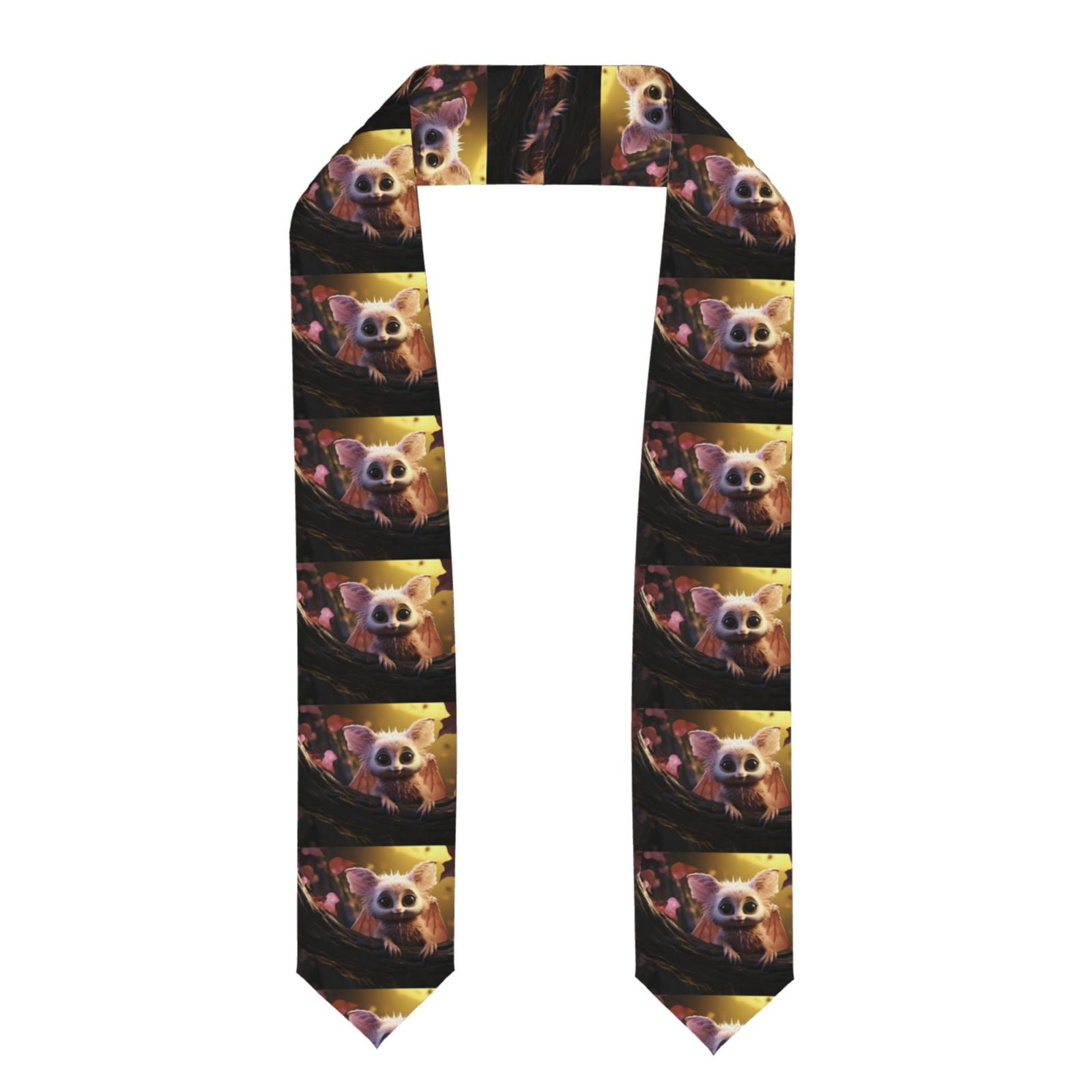 Kdxio Adorable Fluffy Bat Graduation Stole Class, Graduation Sash ...
