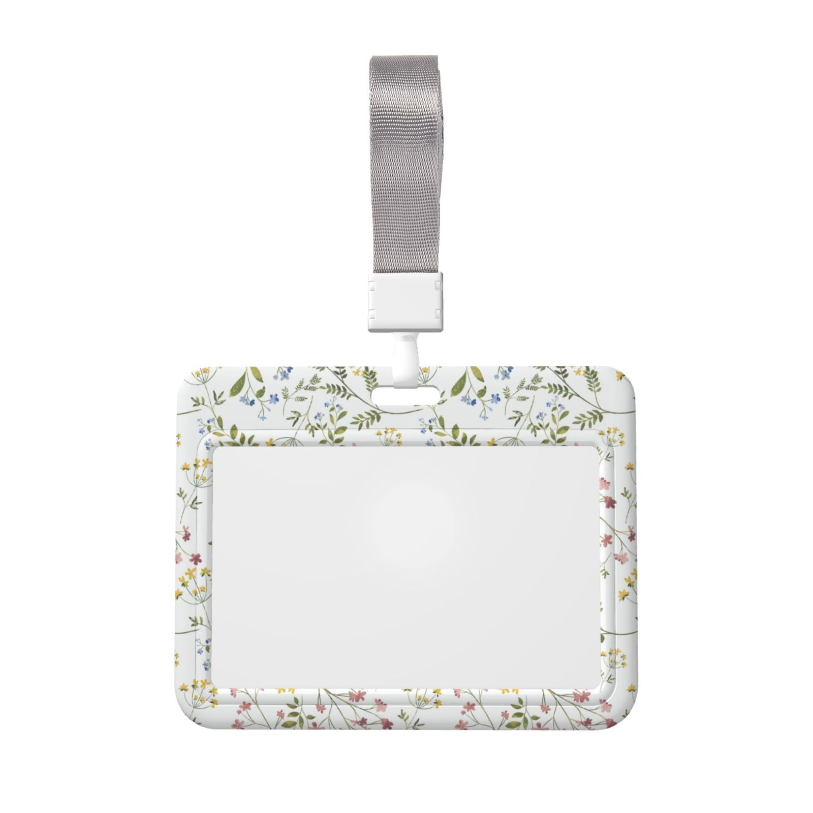 Kdxio Aerial Flora Card Badge Holder Work Badge Sleeve for Office ...