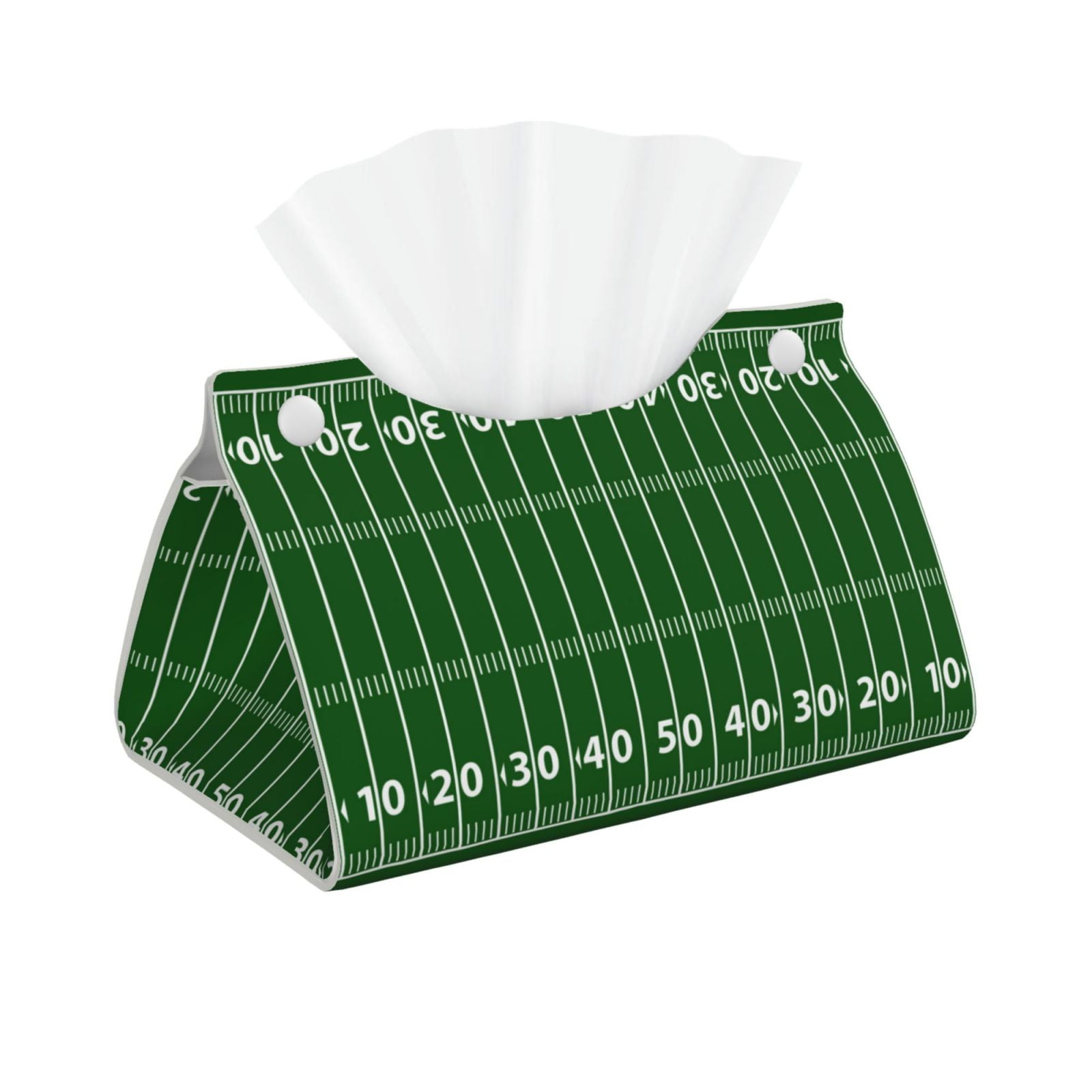 Kdxio American Football Field1 Print Tissue Box Cover,Modern PU Leather ...