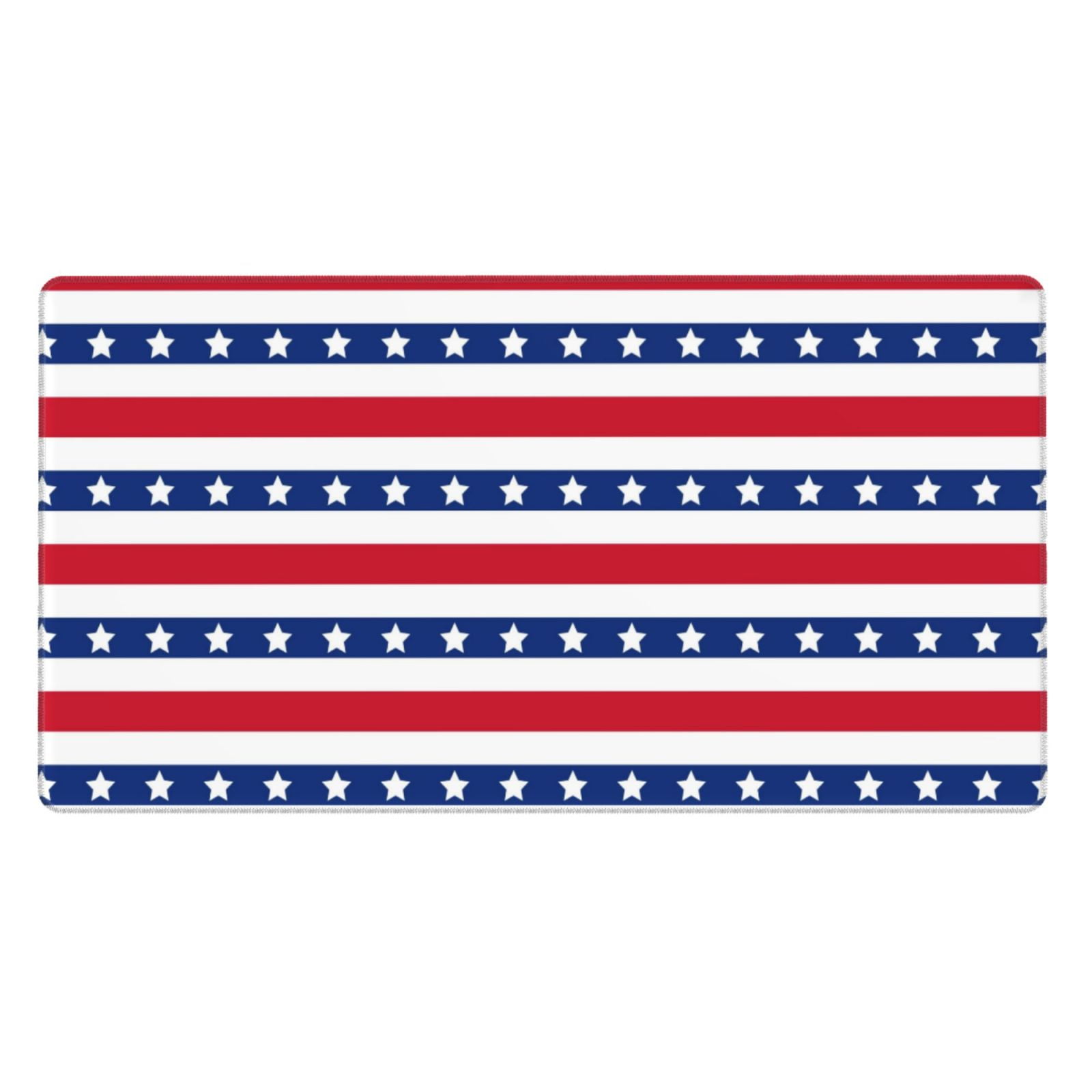 Kdxio American Patriotic Stars And Stripes Print Large Gaming Mouse Pad ...