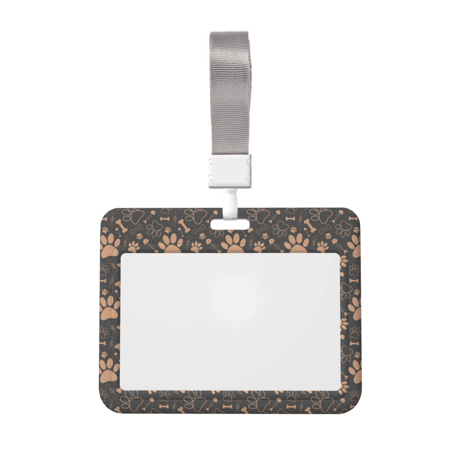 Kdxio Animal Paw Card Badge Holder Work Badge Sleeve for Office, School ...