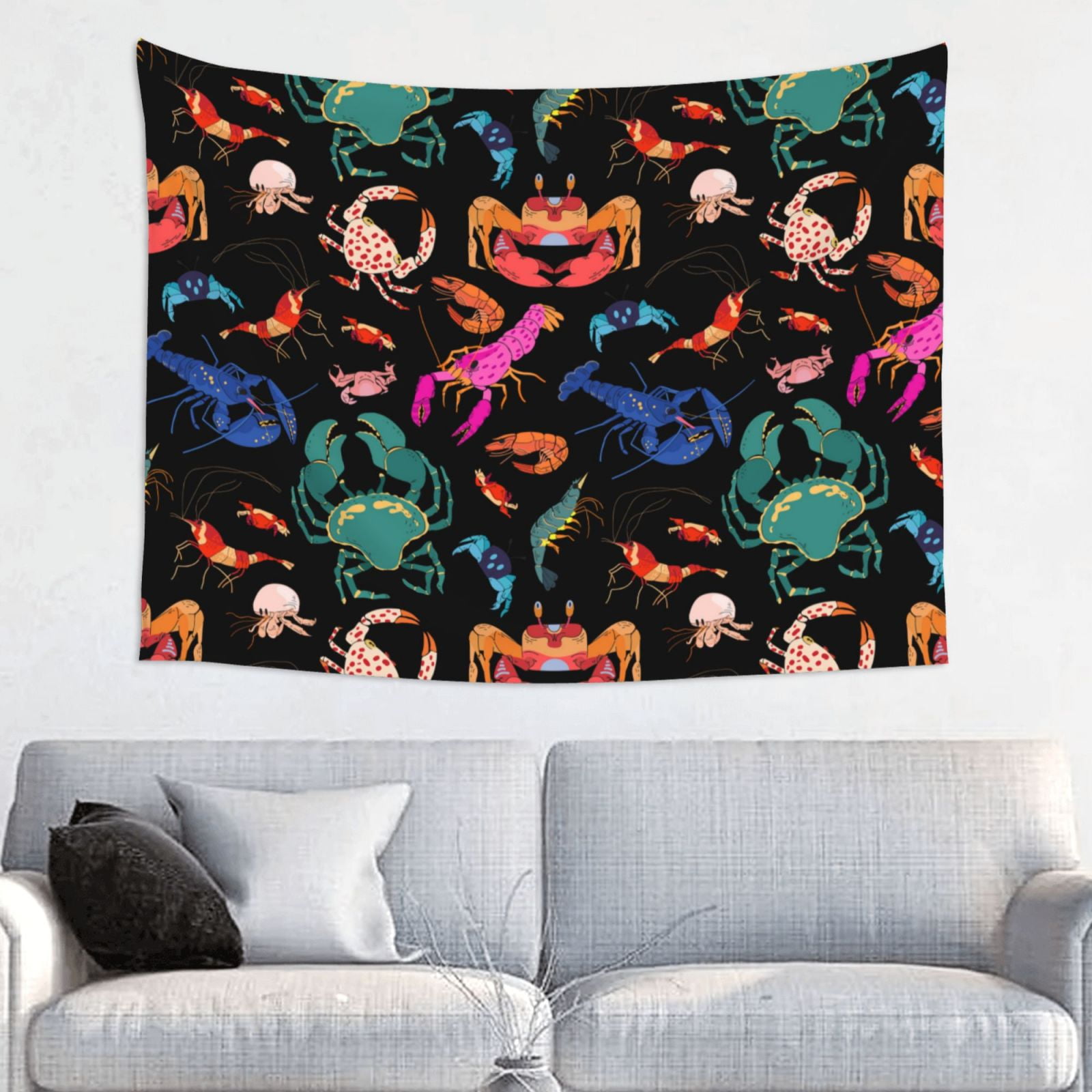 Kdxio Animals Under Water Wall Hanging Tapestries Banner For Bedroom ...