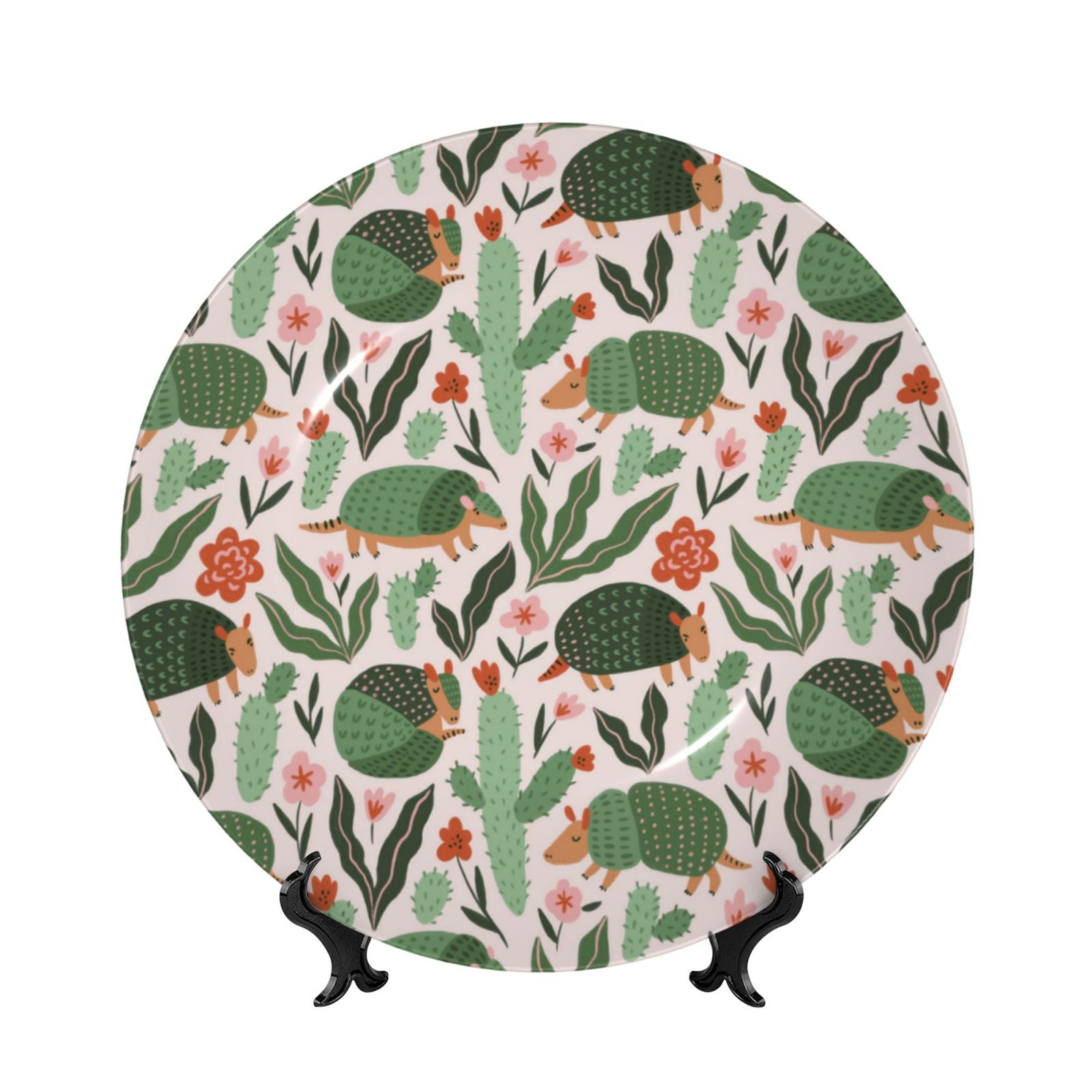 Kdxio Armadillo Bone China Decorative Plate Ceramic Decorative Plate ...