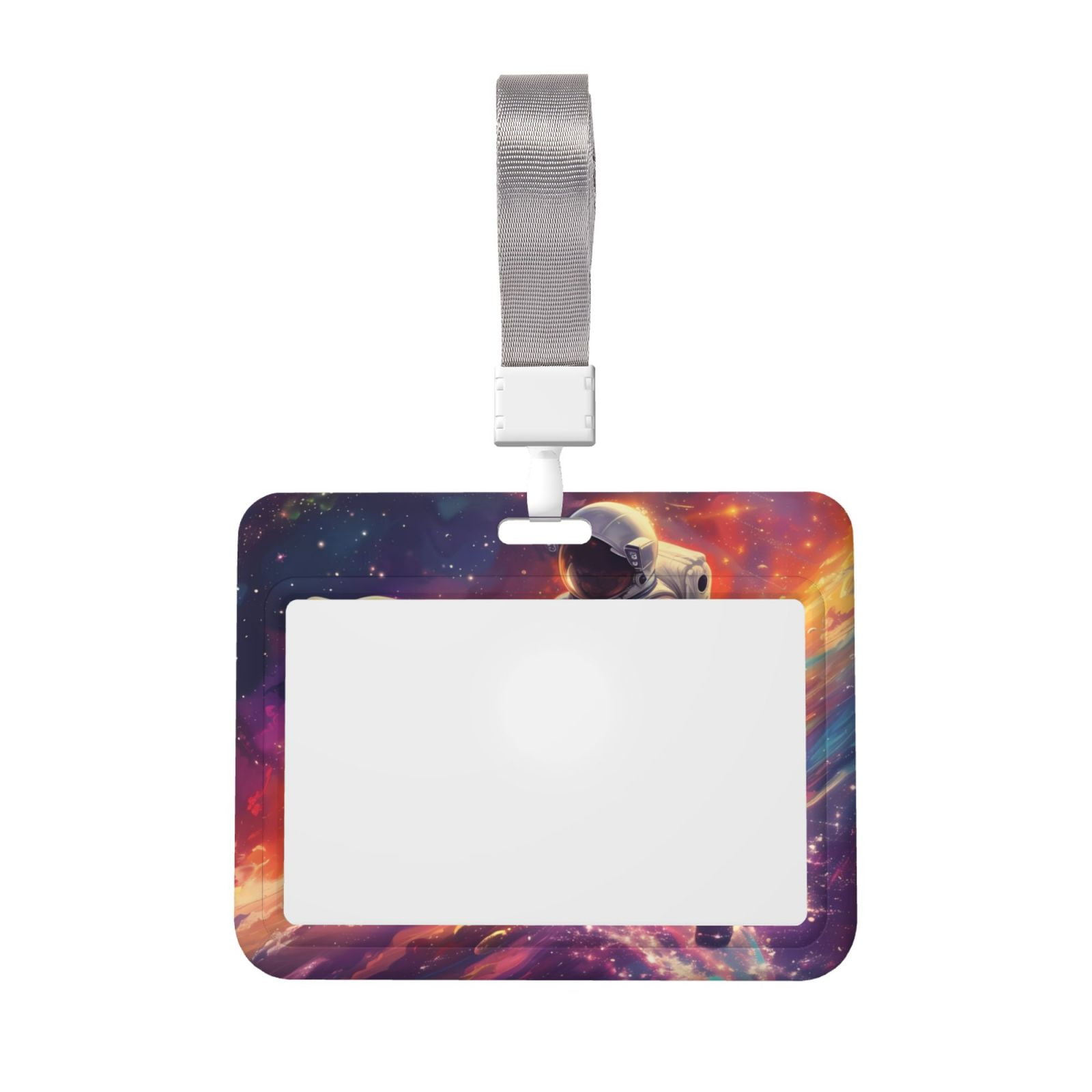 Kdxio Astronaut Dolphin Card Badge Holder Work Badge Sleeve for Office ...