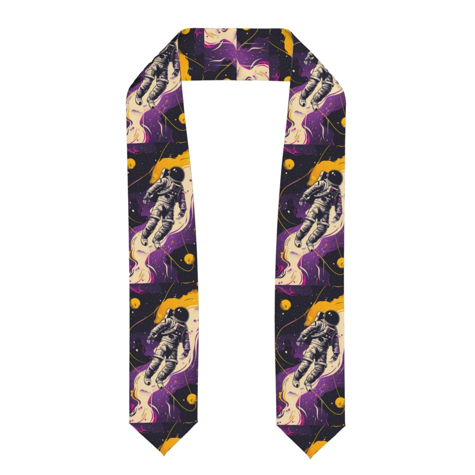 Kdxio Astronaut Floating purple Space Graduation Stole Class ...