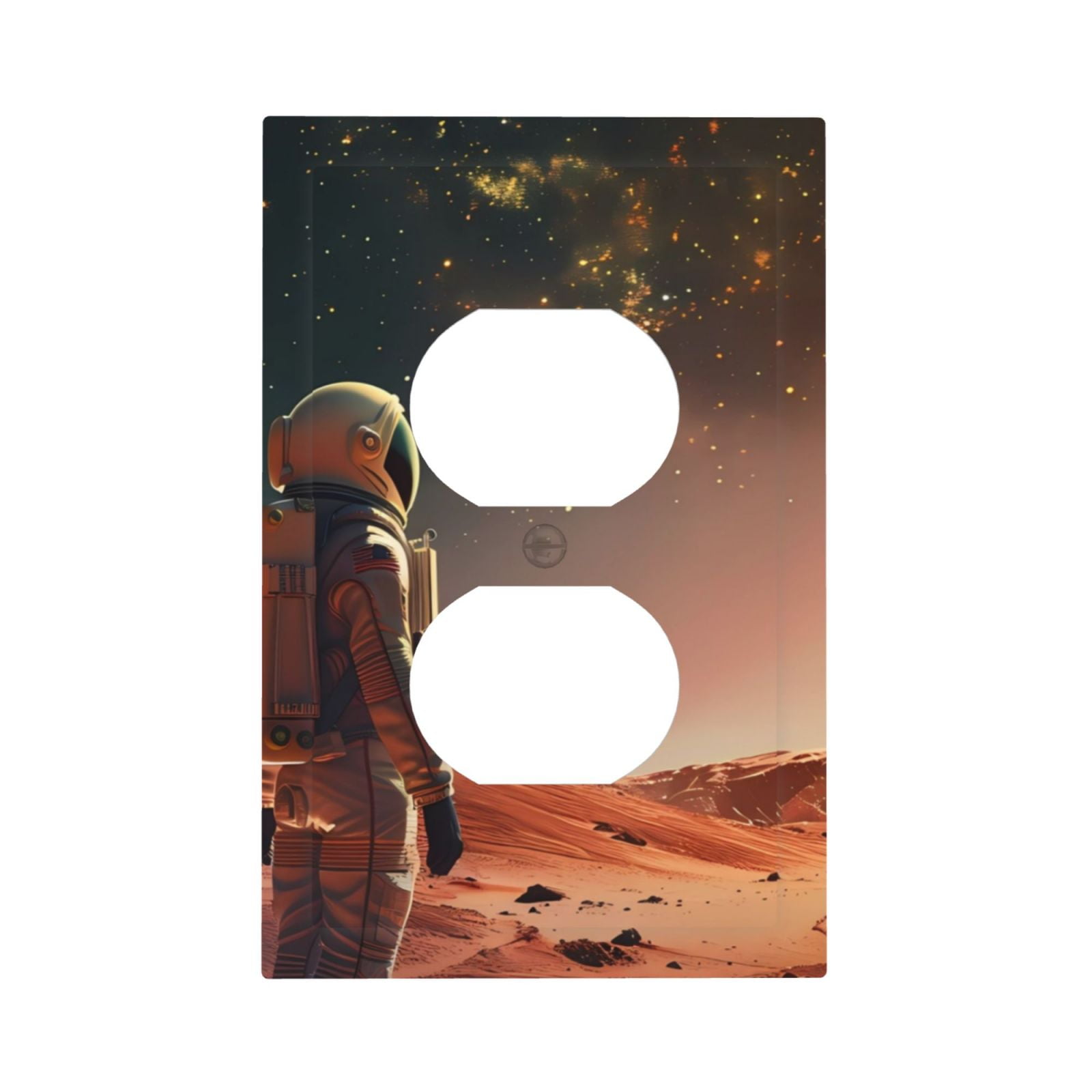 Kdxio Astronaut On Mars A Decorator Light Switch or Receptacle Outlet ...