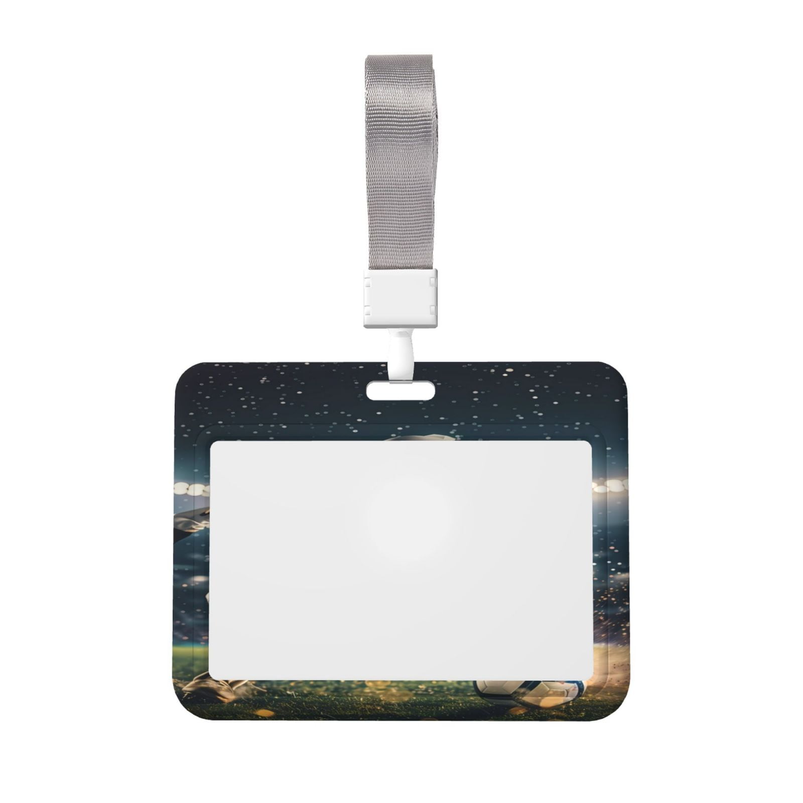 Kdxio Astronaut Soccer Field Card Badge Holder Work Badge Sleeve for ...