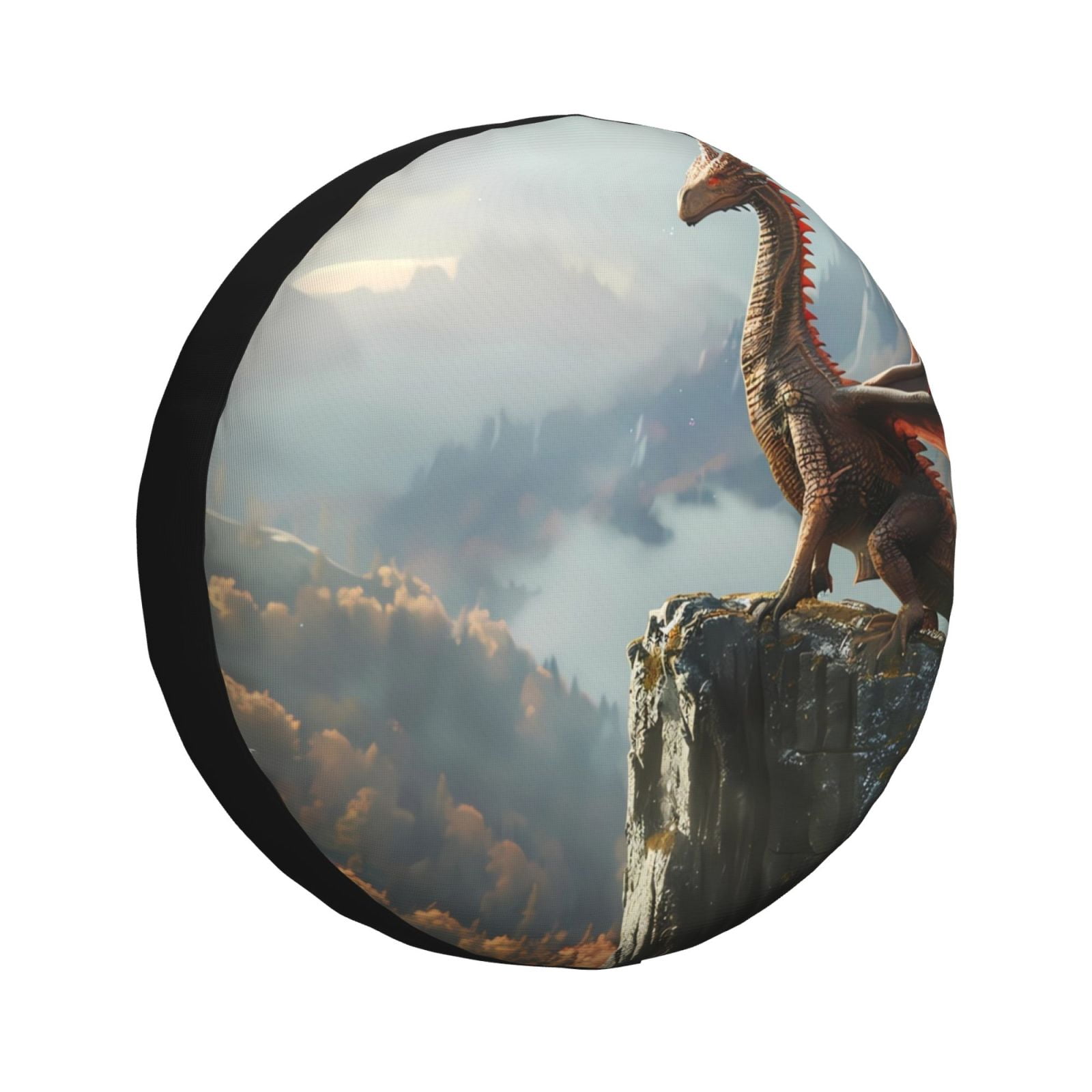 Kdxio Autumn Dragon Mountain View for Tire Cover Wheel Protectors Tyre ...