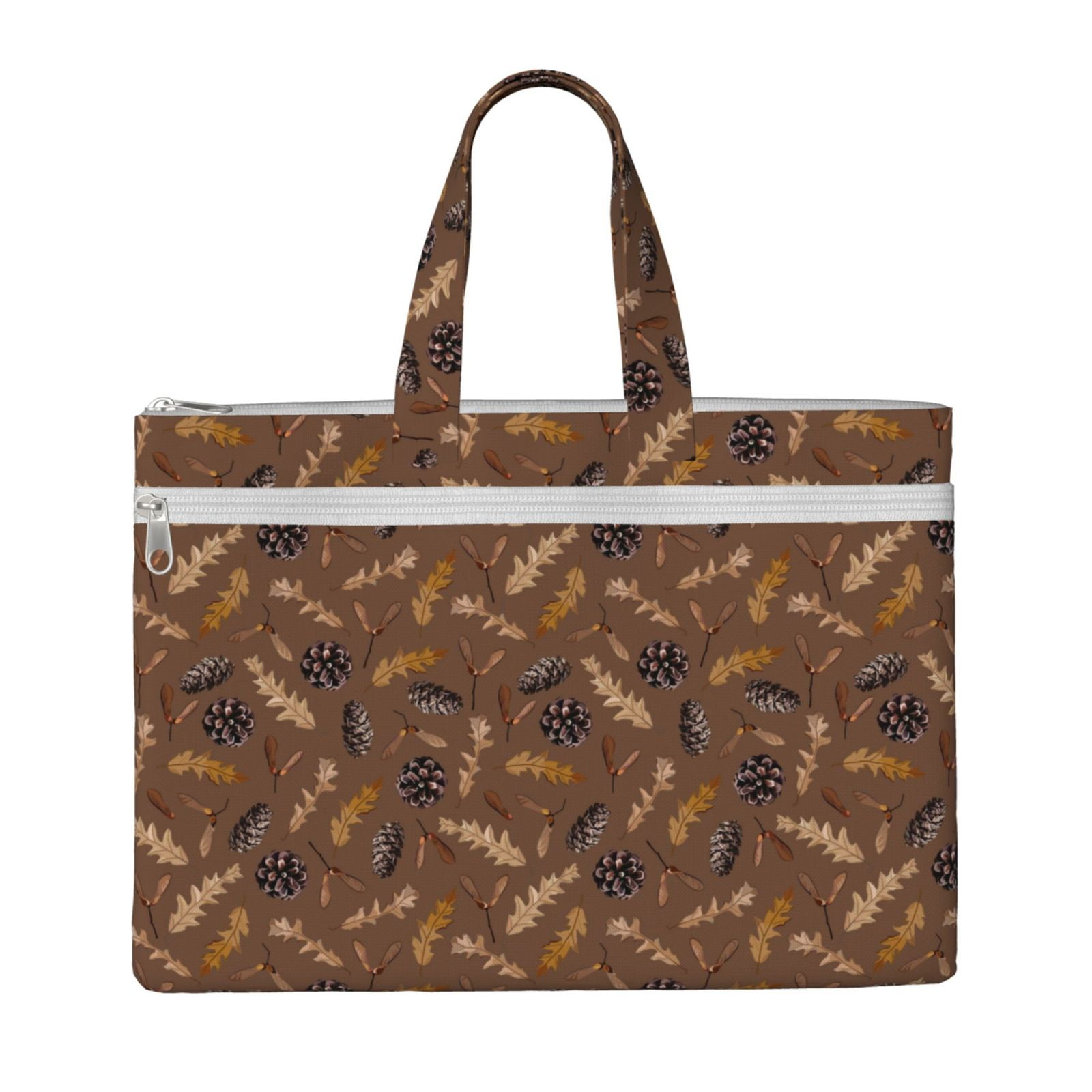 Kdxio Autumn Pinecone Plants File Tote Document Bag Business Briefcase ...