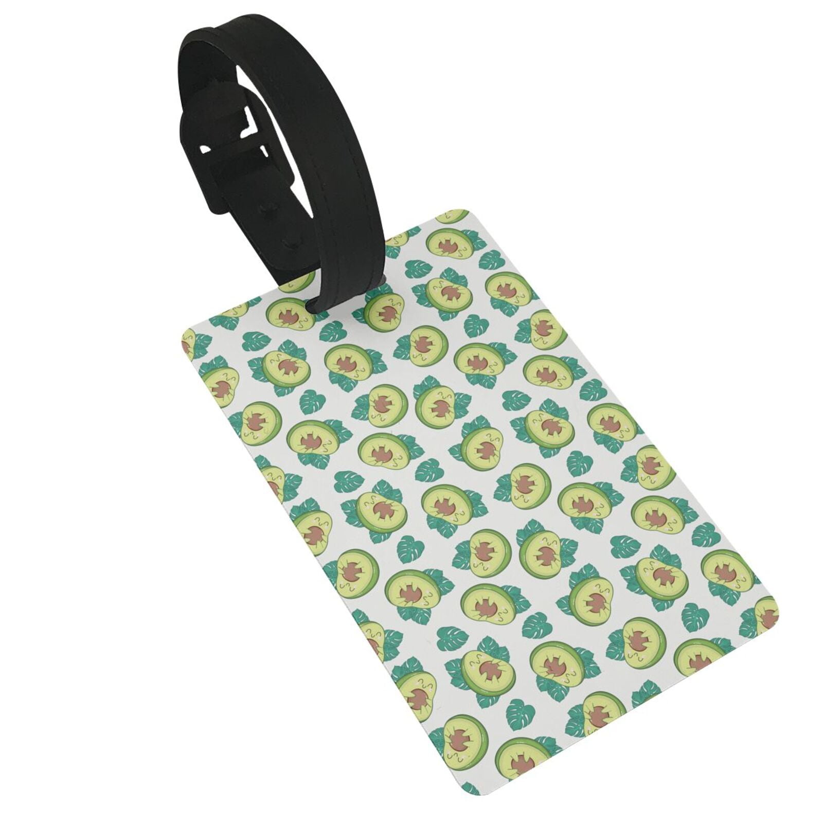 Kdxio Avocado Sleeping Luggage Tags Privacy Cover ID Label Suitcase ...