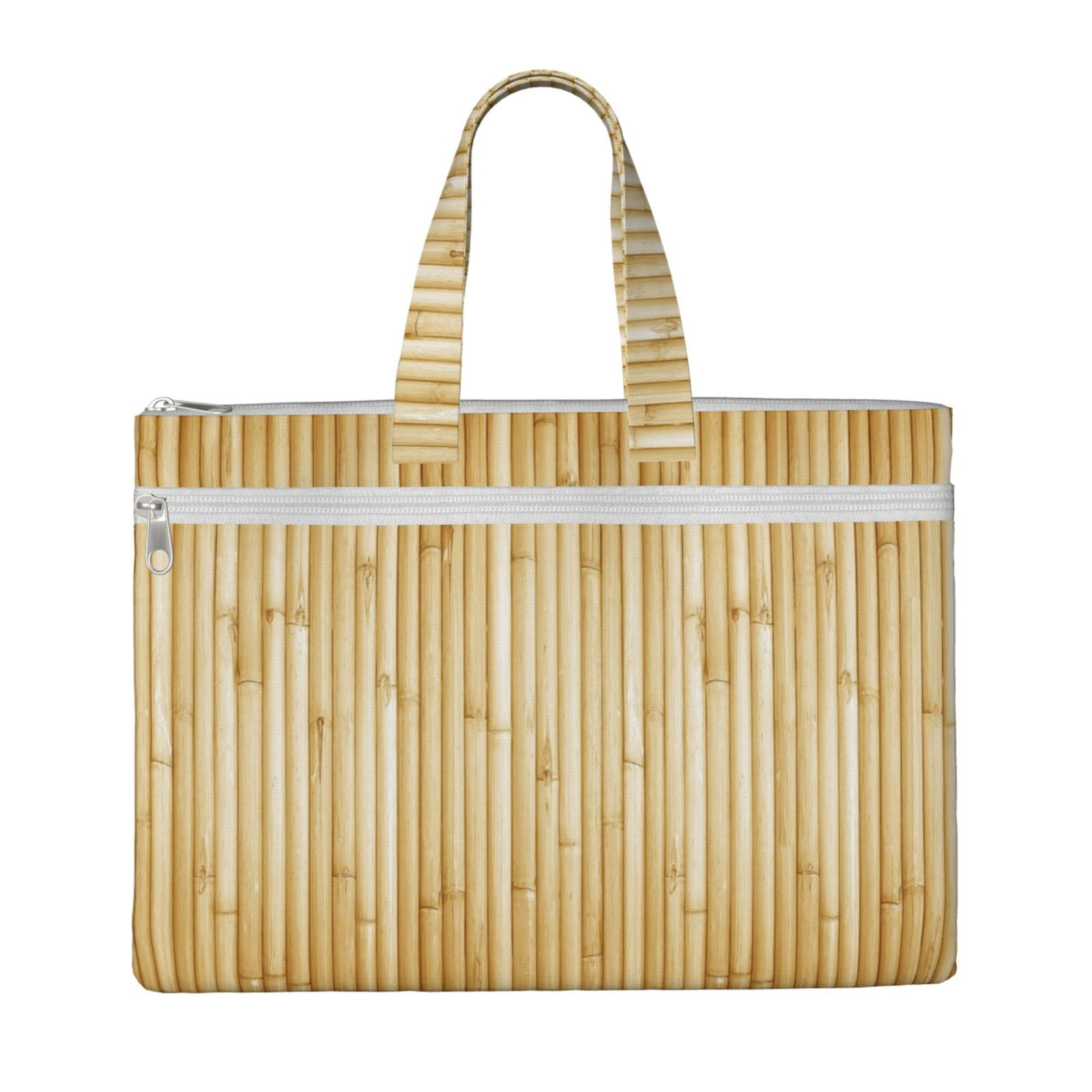 Kdxio Bamboo Wall File Tote Document Bag Business Briefcase Bag ...