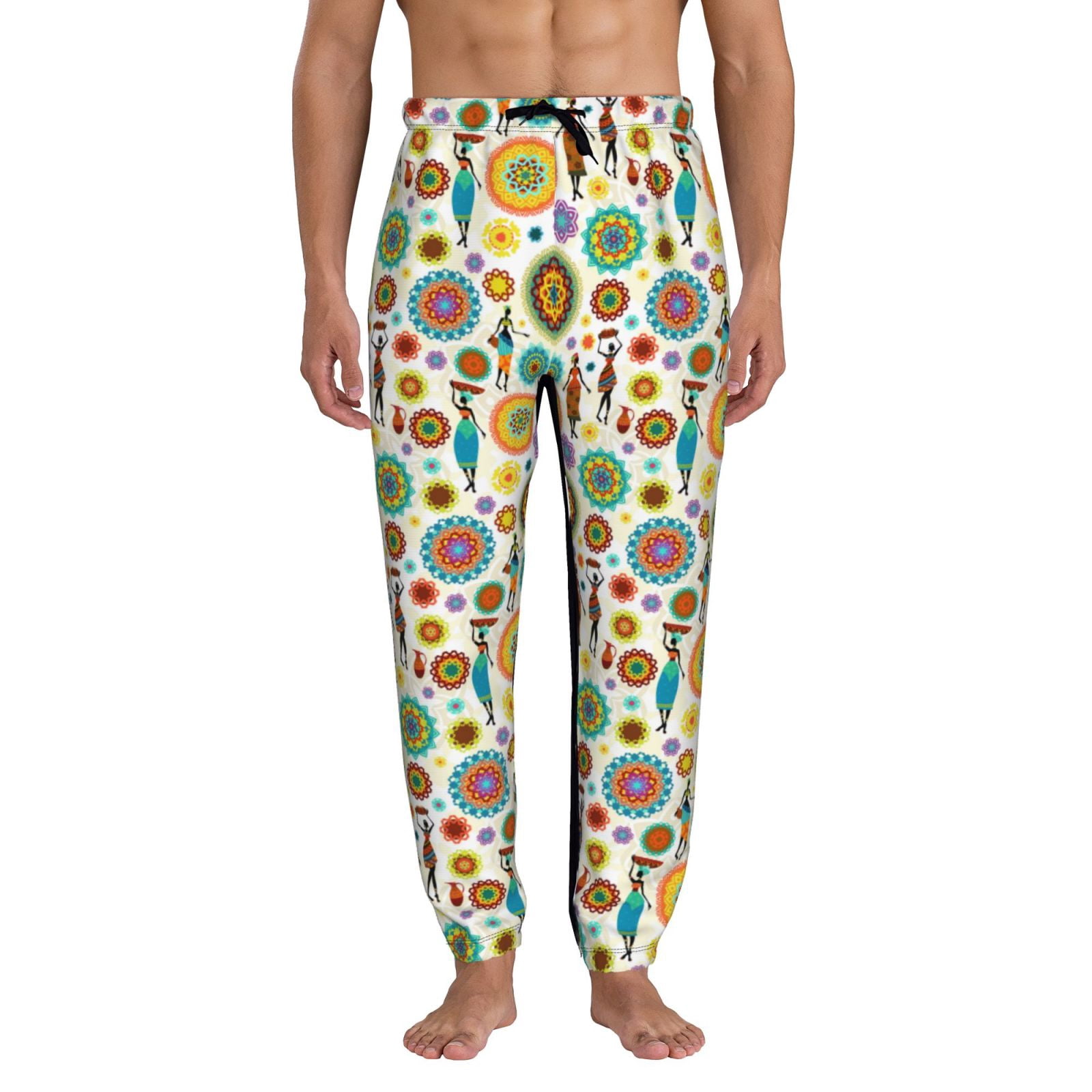 Kdxio Beautiful African Womens Pattern Joggers,Sweatpants for Men with ...