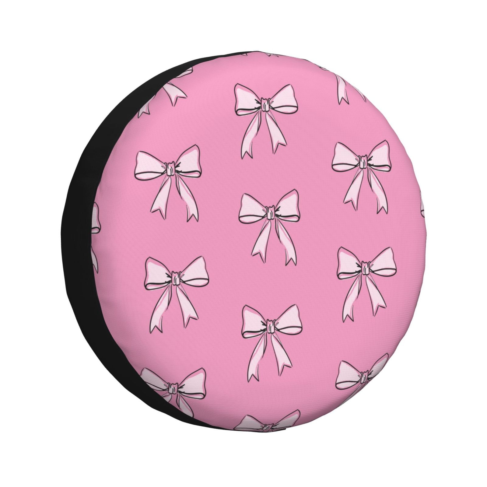 Kdxio Beautiful pink bow Tire Cover Wheel Protectors Tyre Covers ...