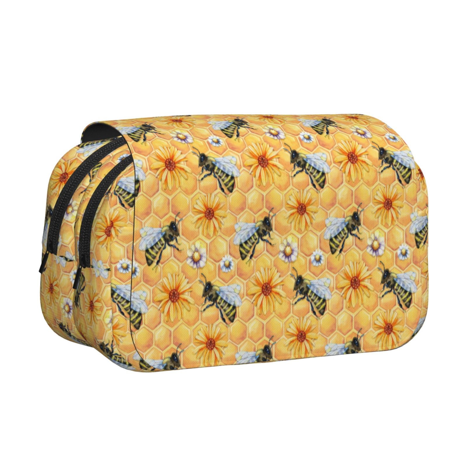 Kdxio Bee Wasp for Double Compartment Pen Case Oxford Organizer with ...