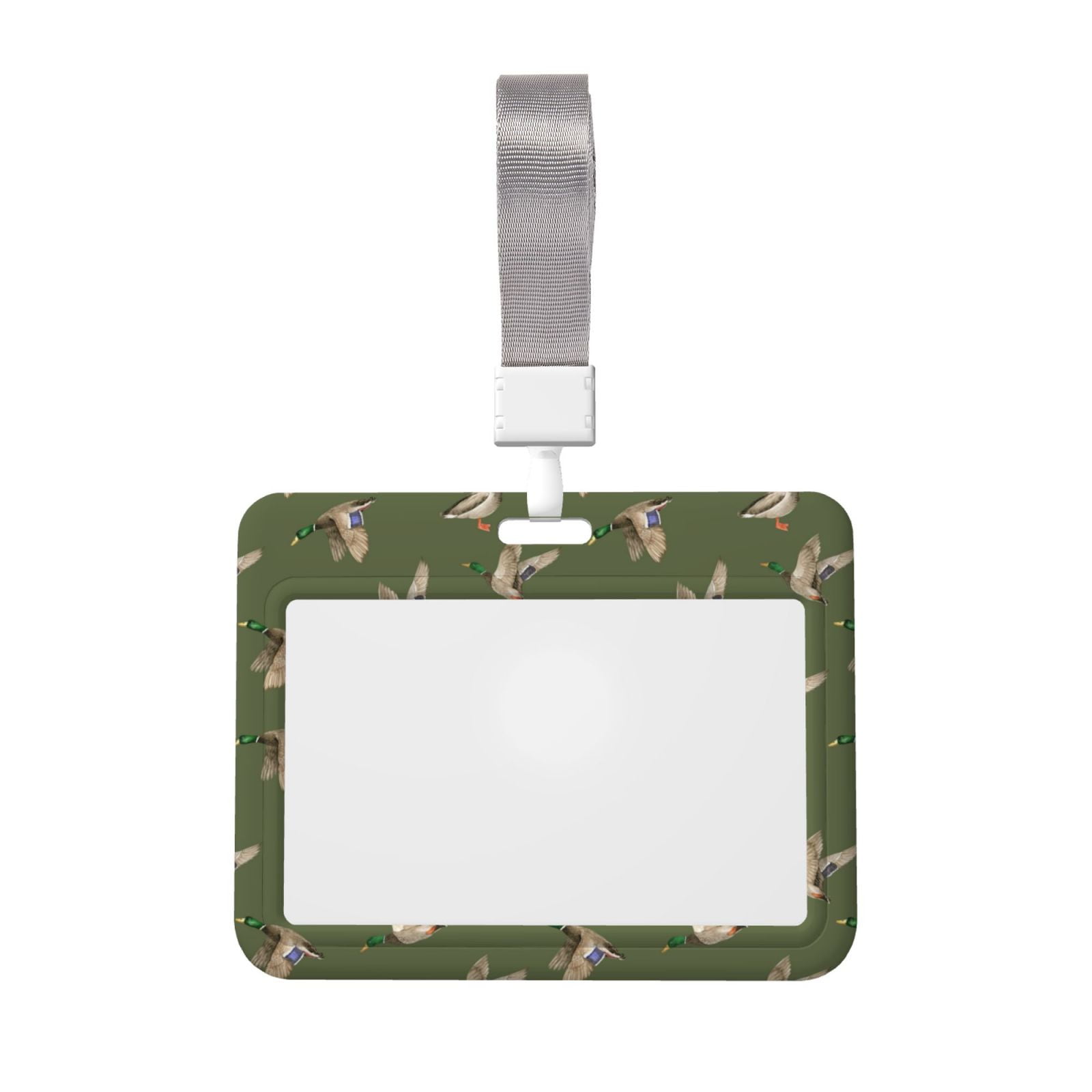 Kdxio Birds Wild Ducks Card Badge Holder Work Badge Sleeve for Office ...