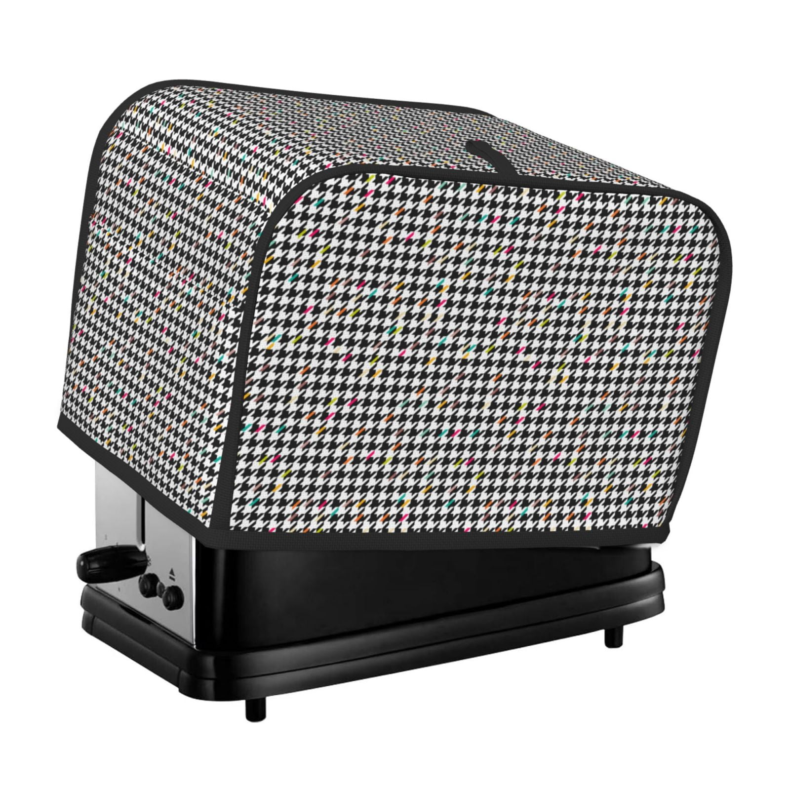 Kdxio Black And White Houndstooth Print Toaster Cover Bread Machine ...
