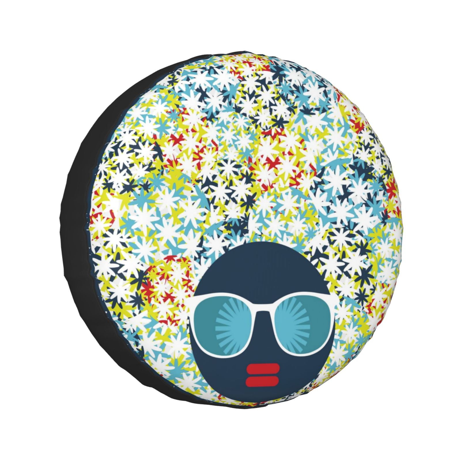Kdxio Black Head Woman with Marijuana Hair for Tire Cover Wheel ...