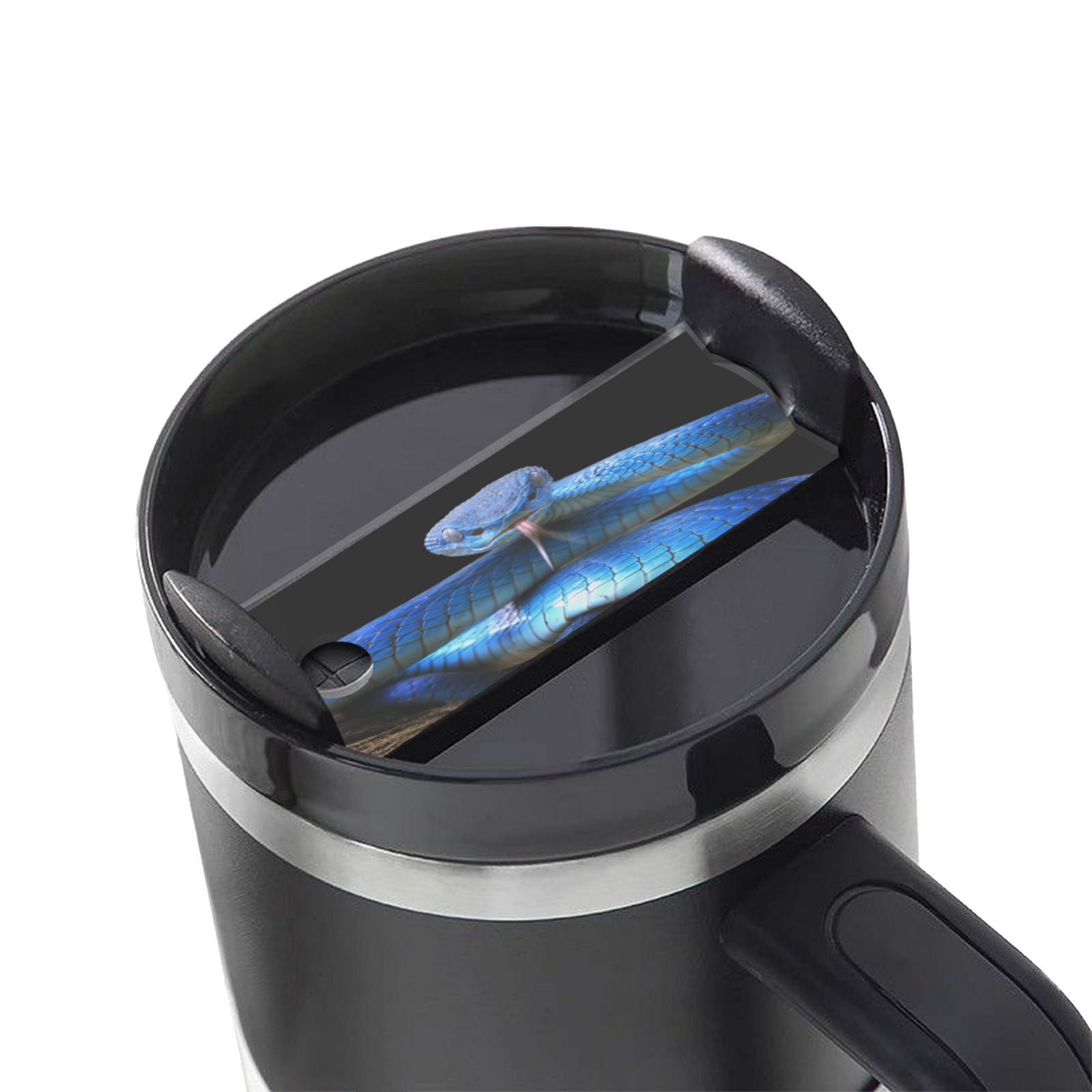 Kdxio Blue Viper Snake 2 Name Plate Compatible Stanley Cups Name Tag ...