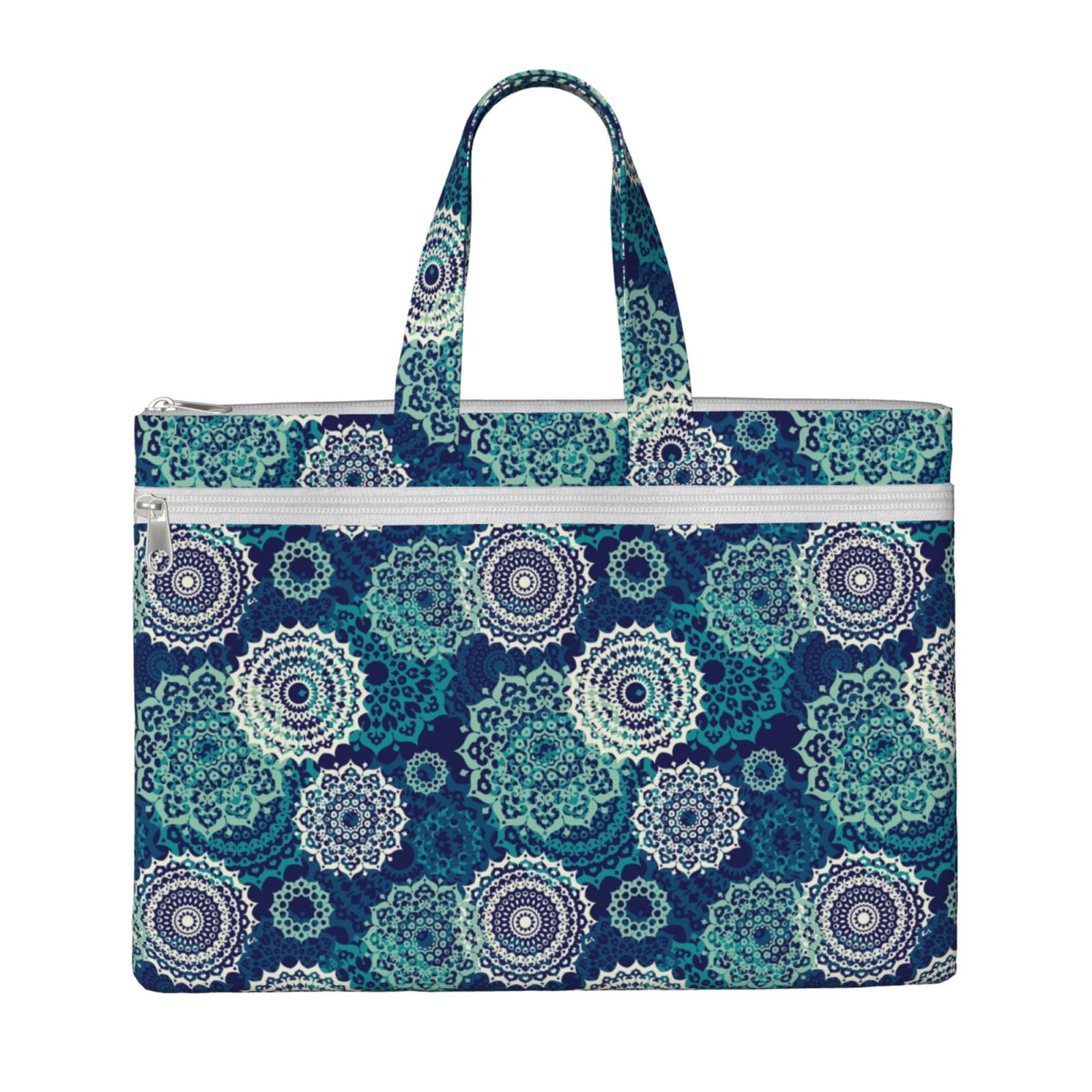 Kdxio Bohemian Mandala File Tote Document Bag Business Briefcase Bag ...