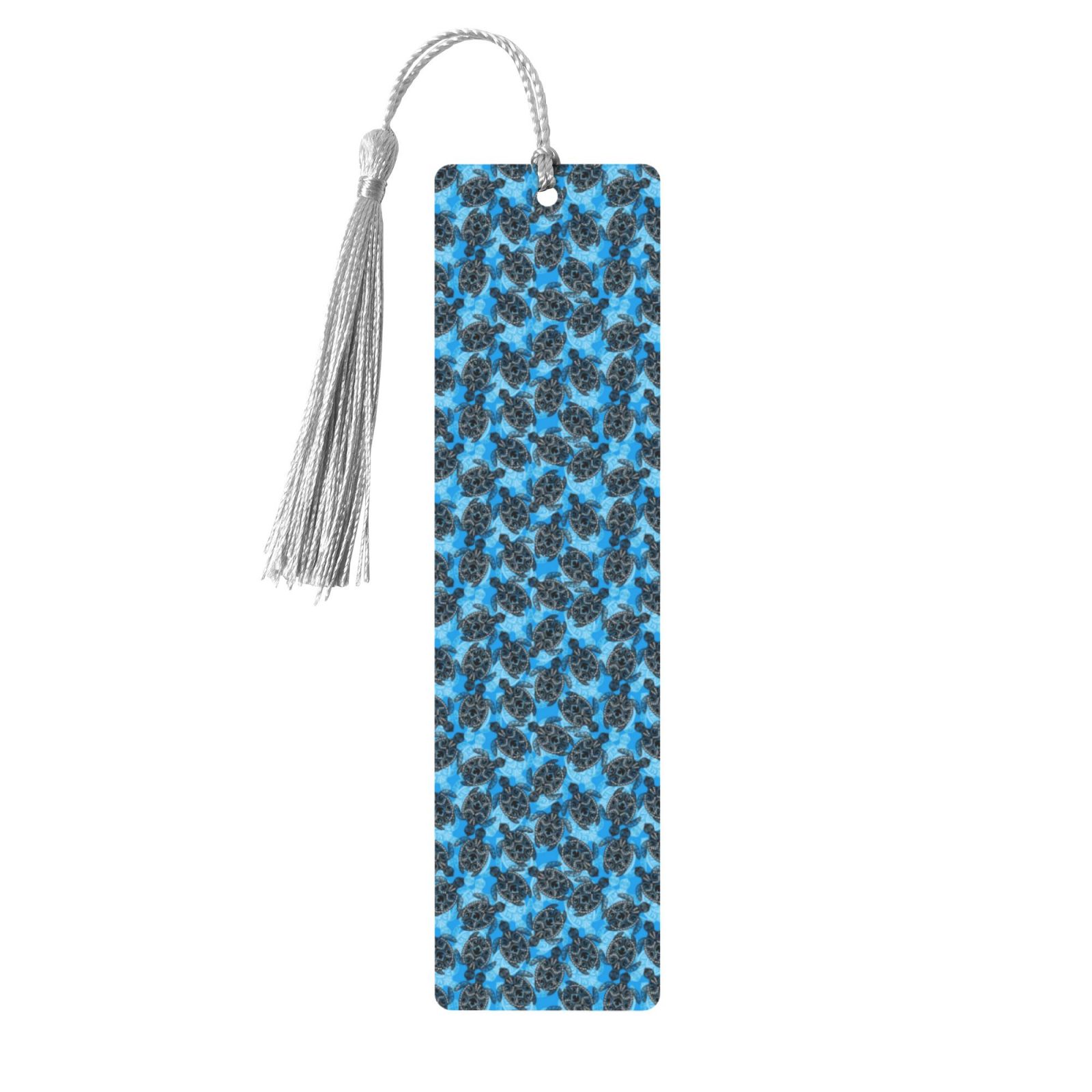 Kdxio Bohemian Sea Turtle Print Metal Tassel Bookmarks,Perfect Gift for ...