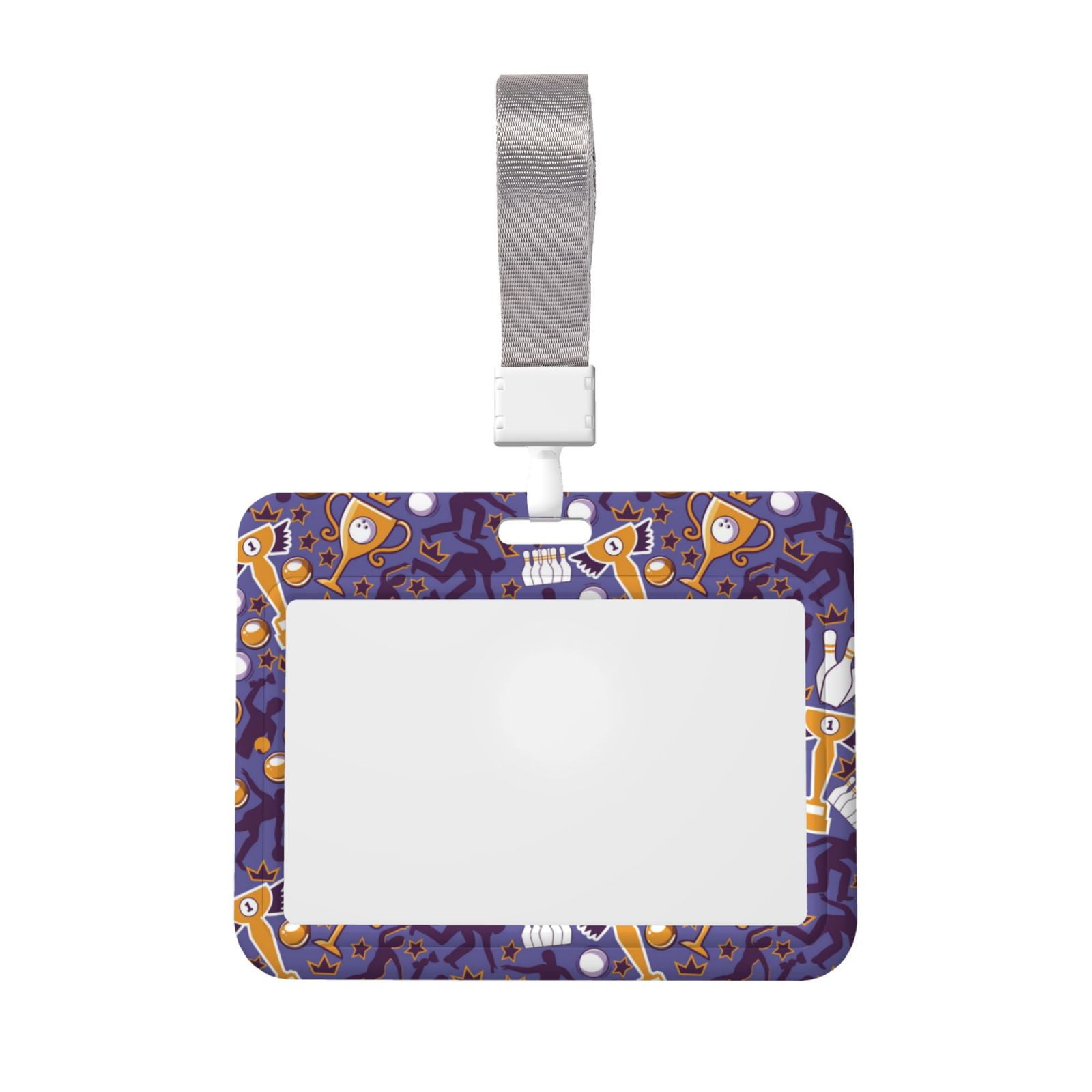 Kdxio Bowling Game Card Badge Holder Work Badge Sleeve for Office ...