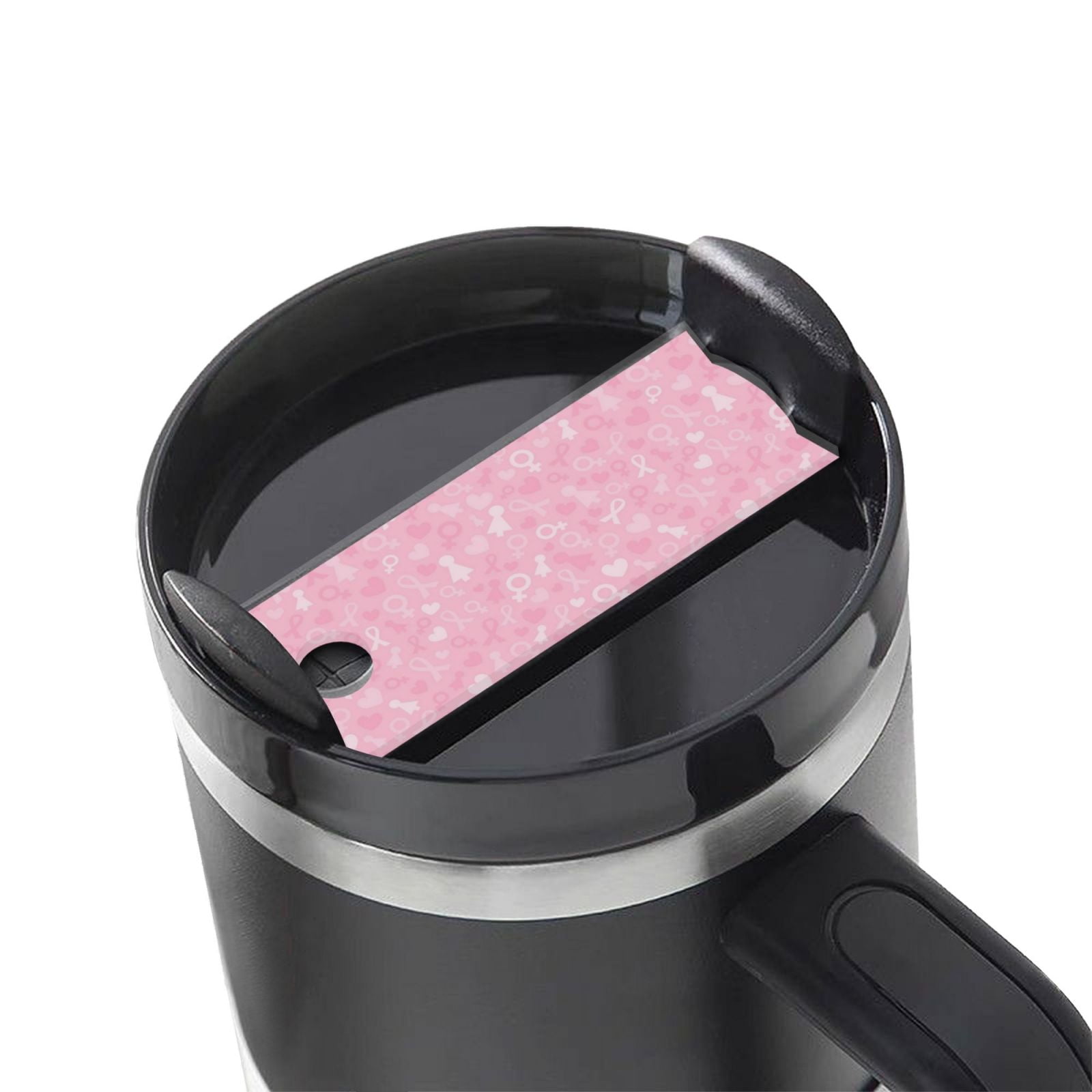 Kdxio Breast Cancer Awareness Name Plate Compatible Stanley Cups Name ...