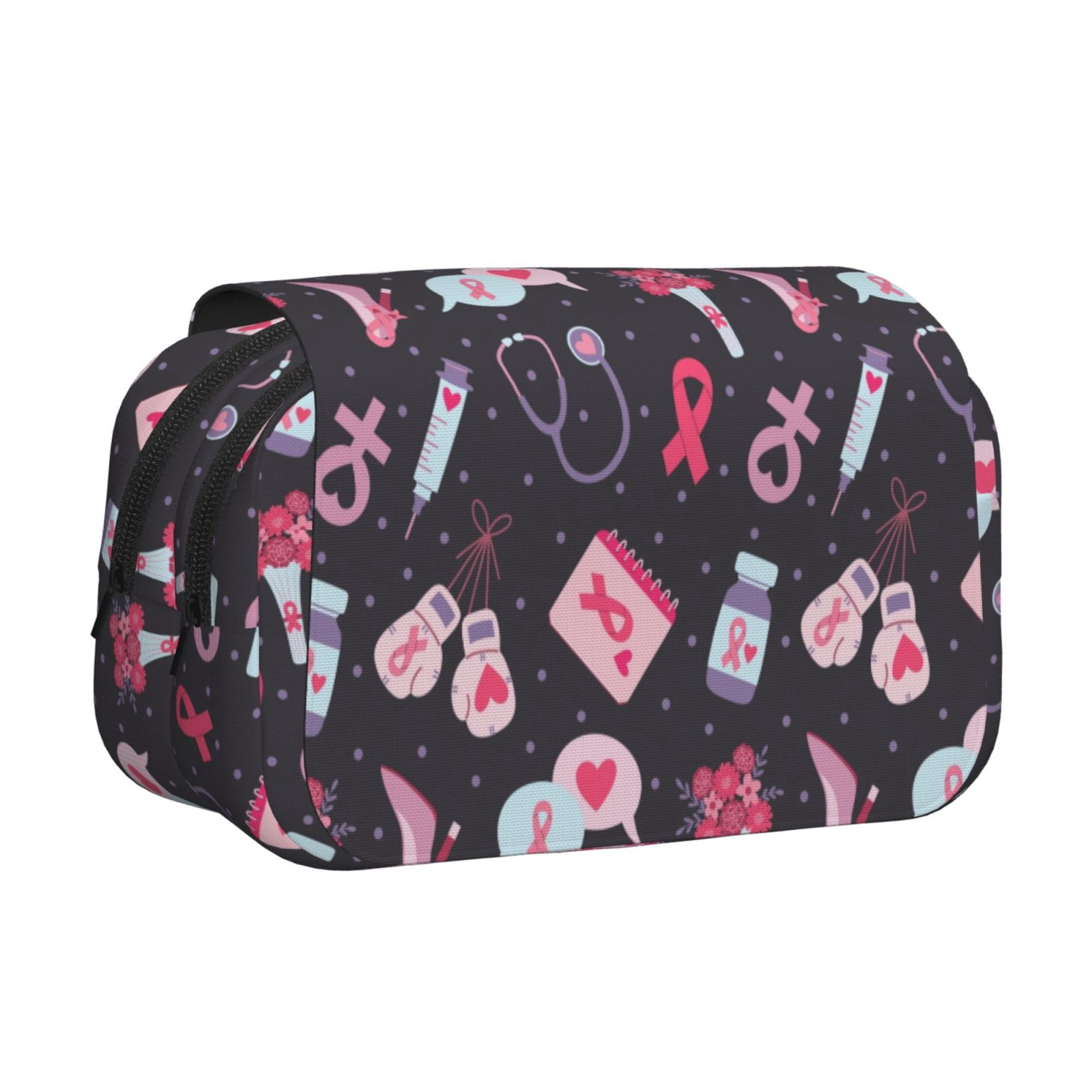 Kdxio Breast Cancer Awareness1 for Double Compartment Pen Case Oxford ...