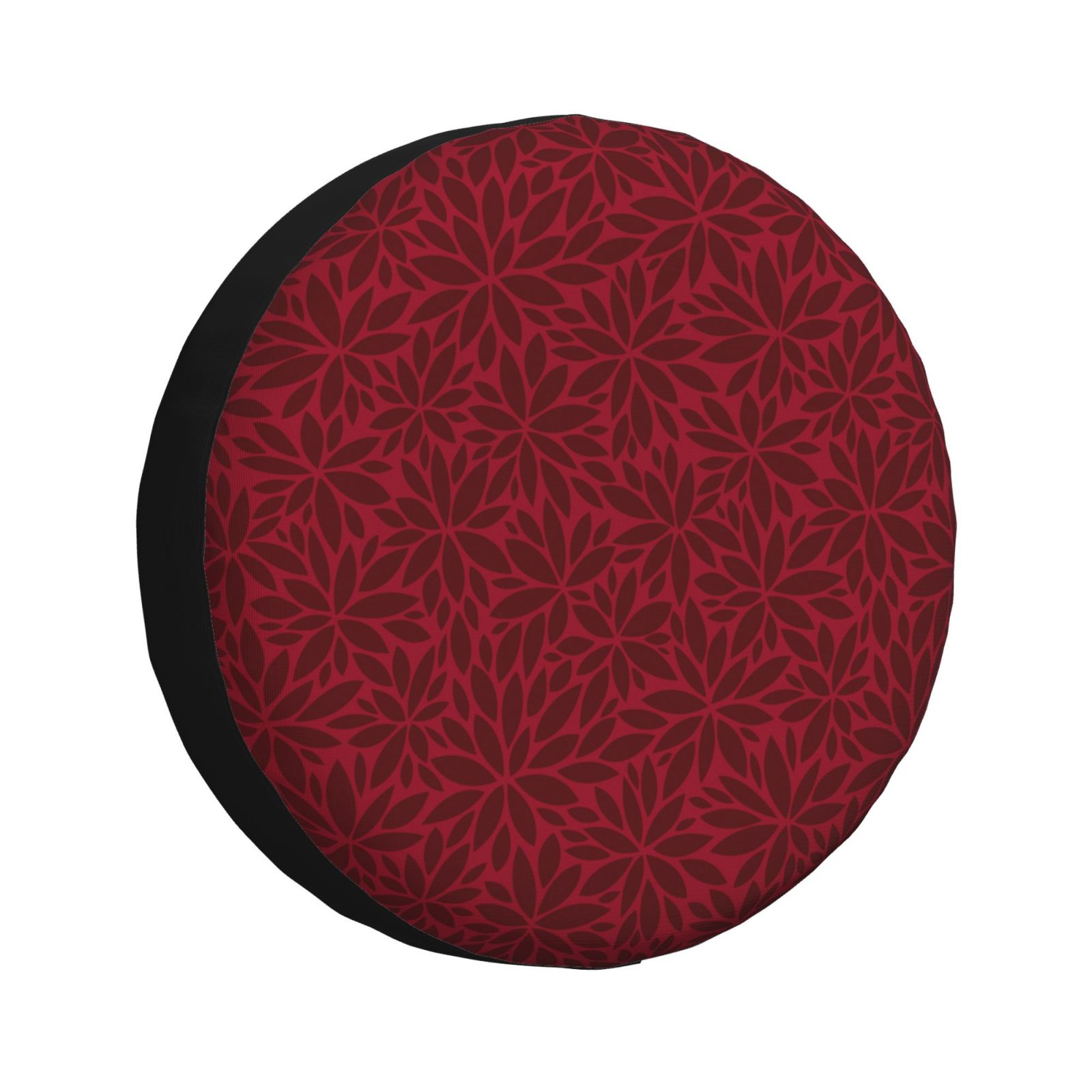 Kdxio Burgundy Floral for Tire Cover Wheel Protectors Tyre Covers ...