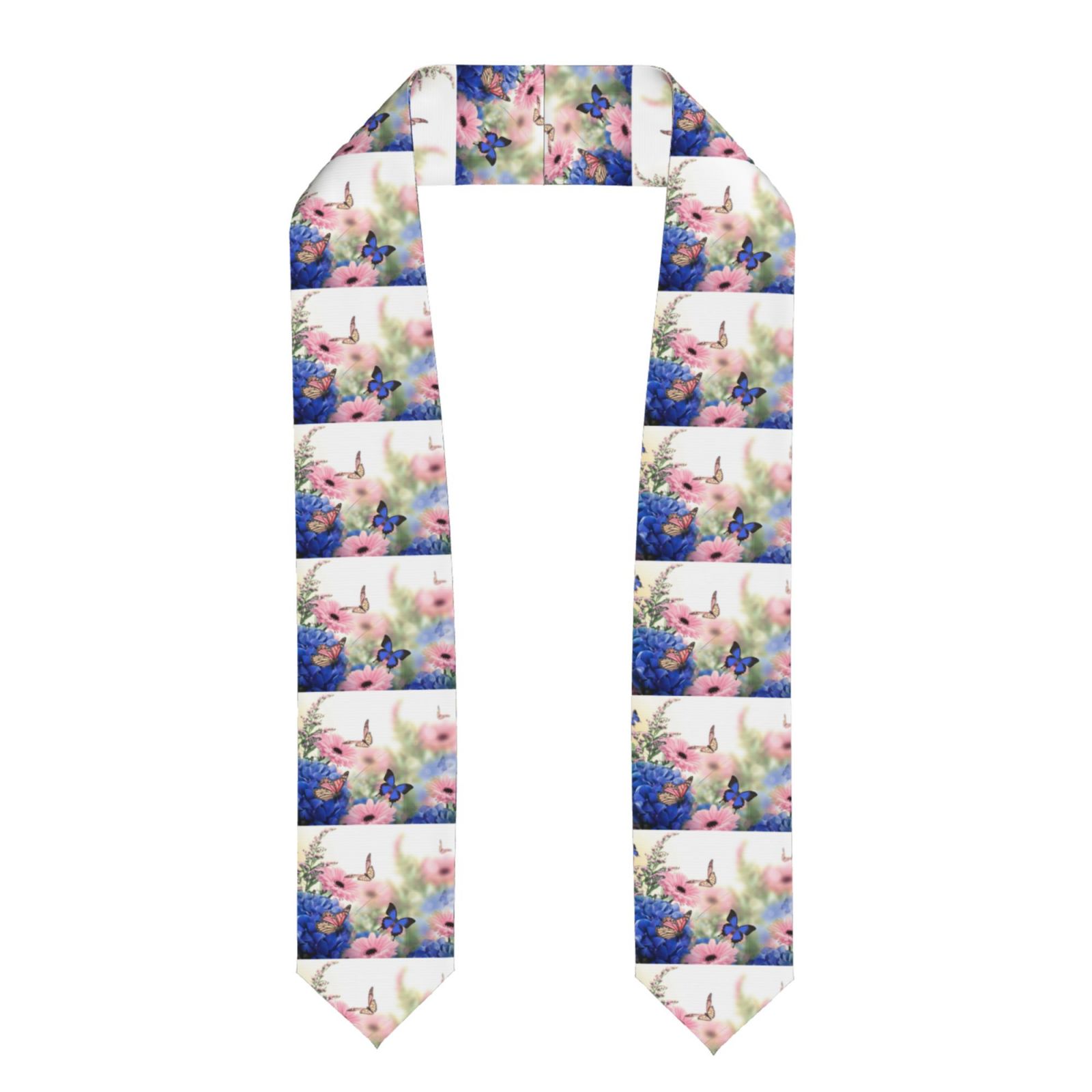 Kdxio Butterfly And Flowers Graduation Stole Class, Graduation Sash ...