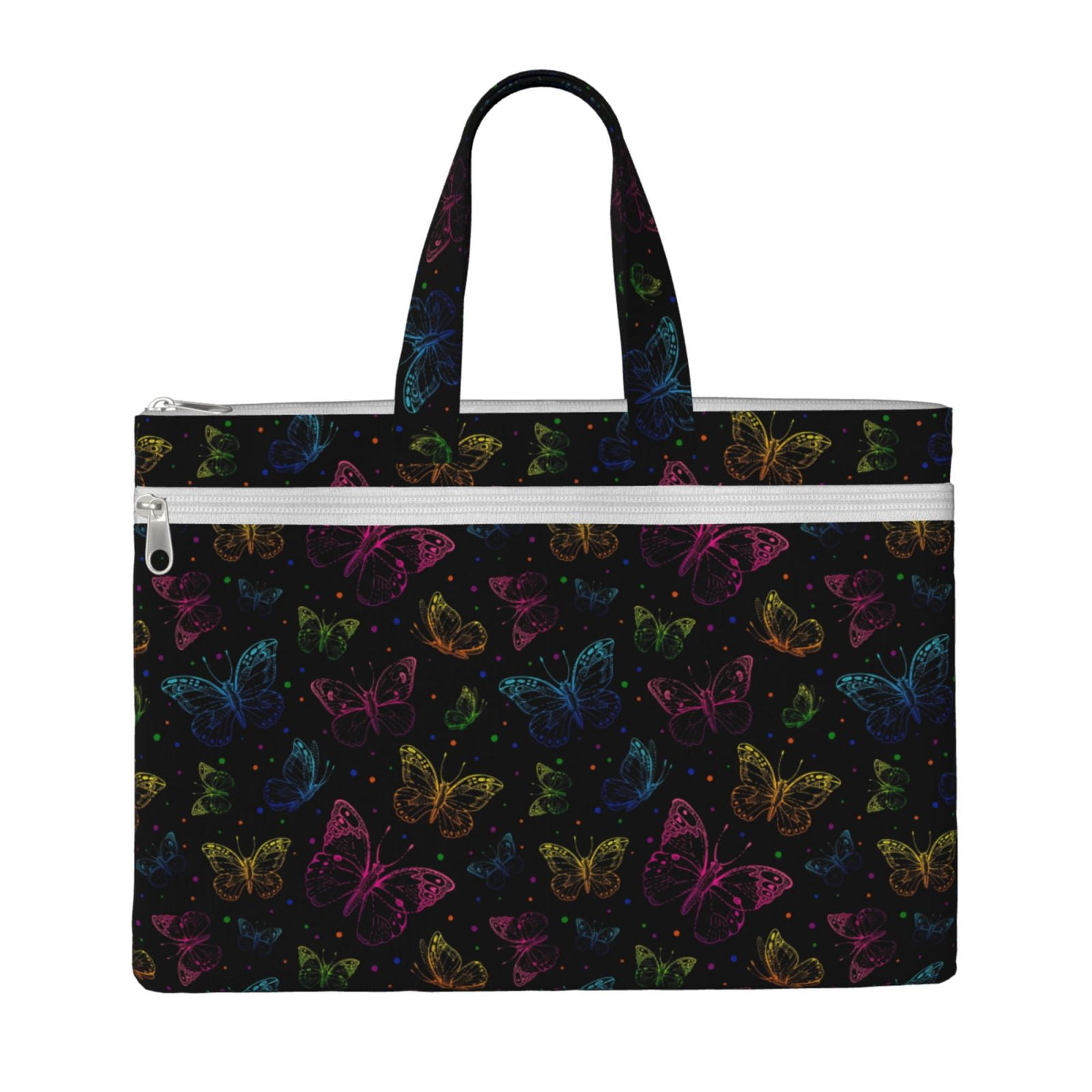 Kdxio Butterfly File Tote Document Bag Business Briefcase Bag Document ...