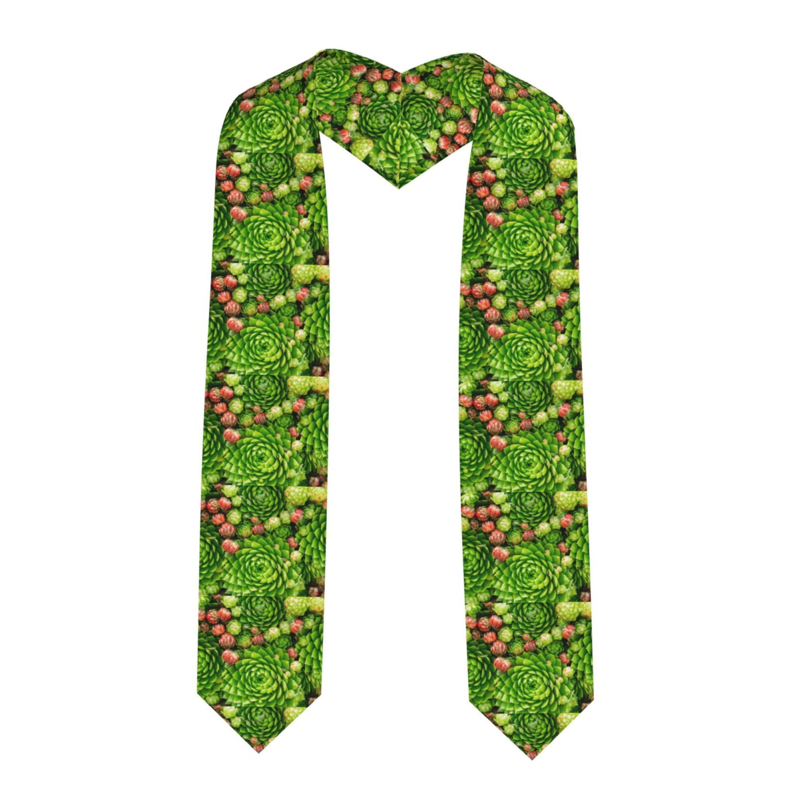 Kdxio Cactus And Succulents Graduation Stole Class, Graduation Sash ...