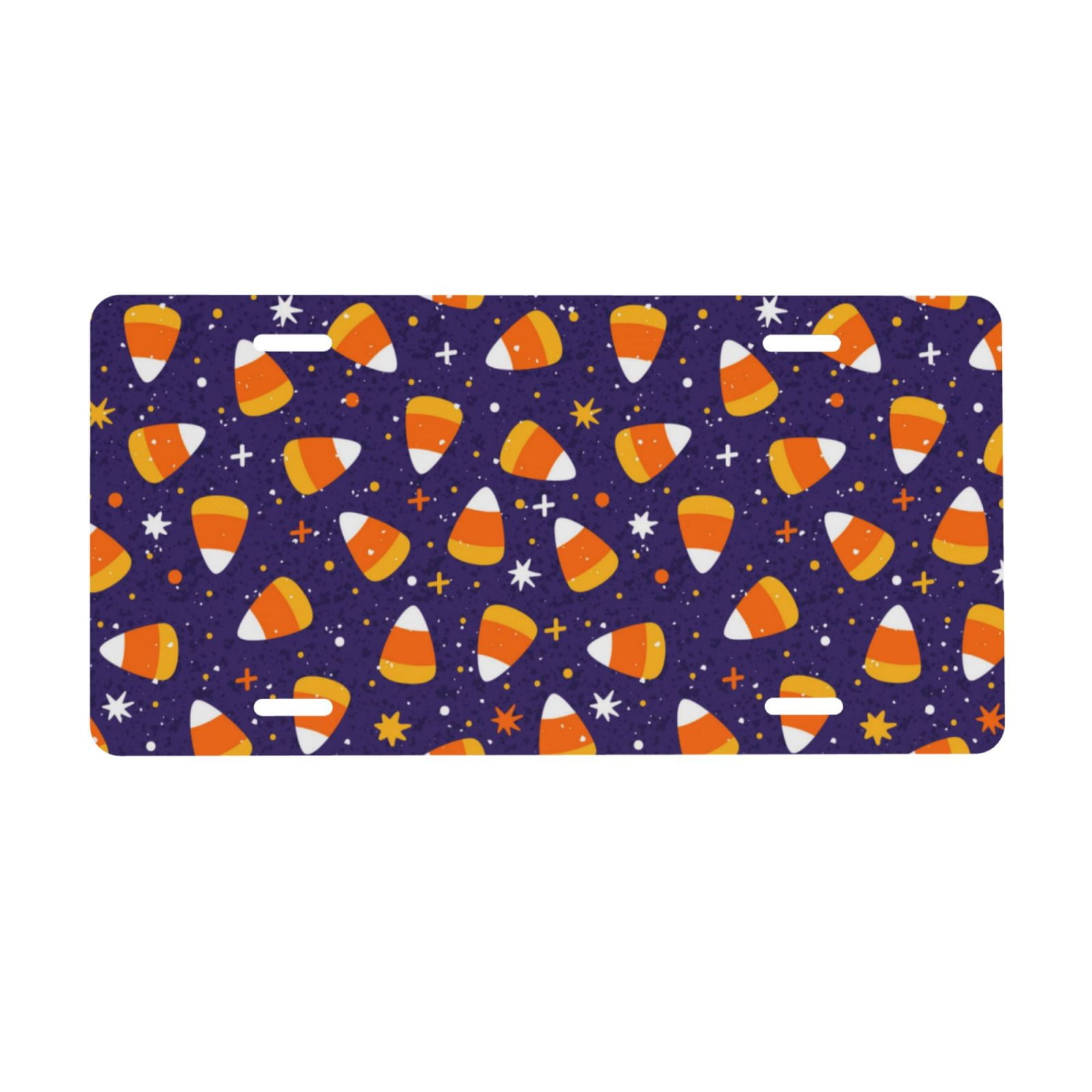 Kdxio Candy Corn (2) License Plate Car Front License Plate Car ...