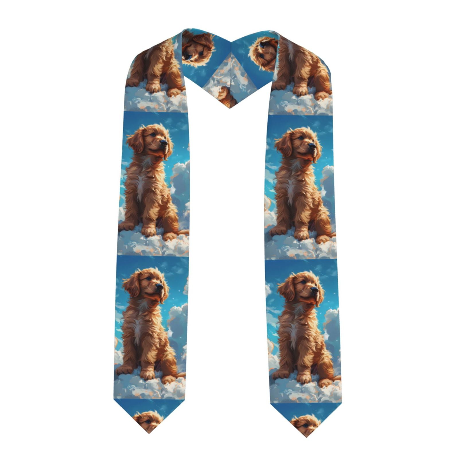 Kdxio Cartoon Cloud Puppy Graduation Stole Class, Graduation Sash ...