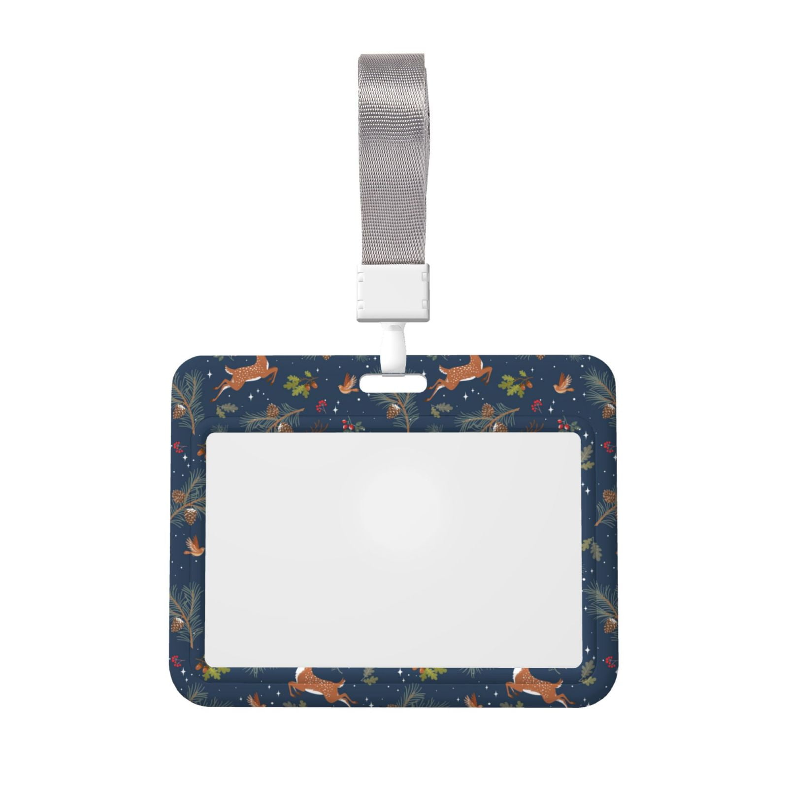 Kdxio Cartoon Deers Card Badge Holder Work Badge Sleeve for Office ...