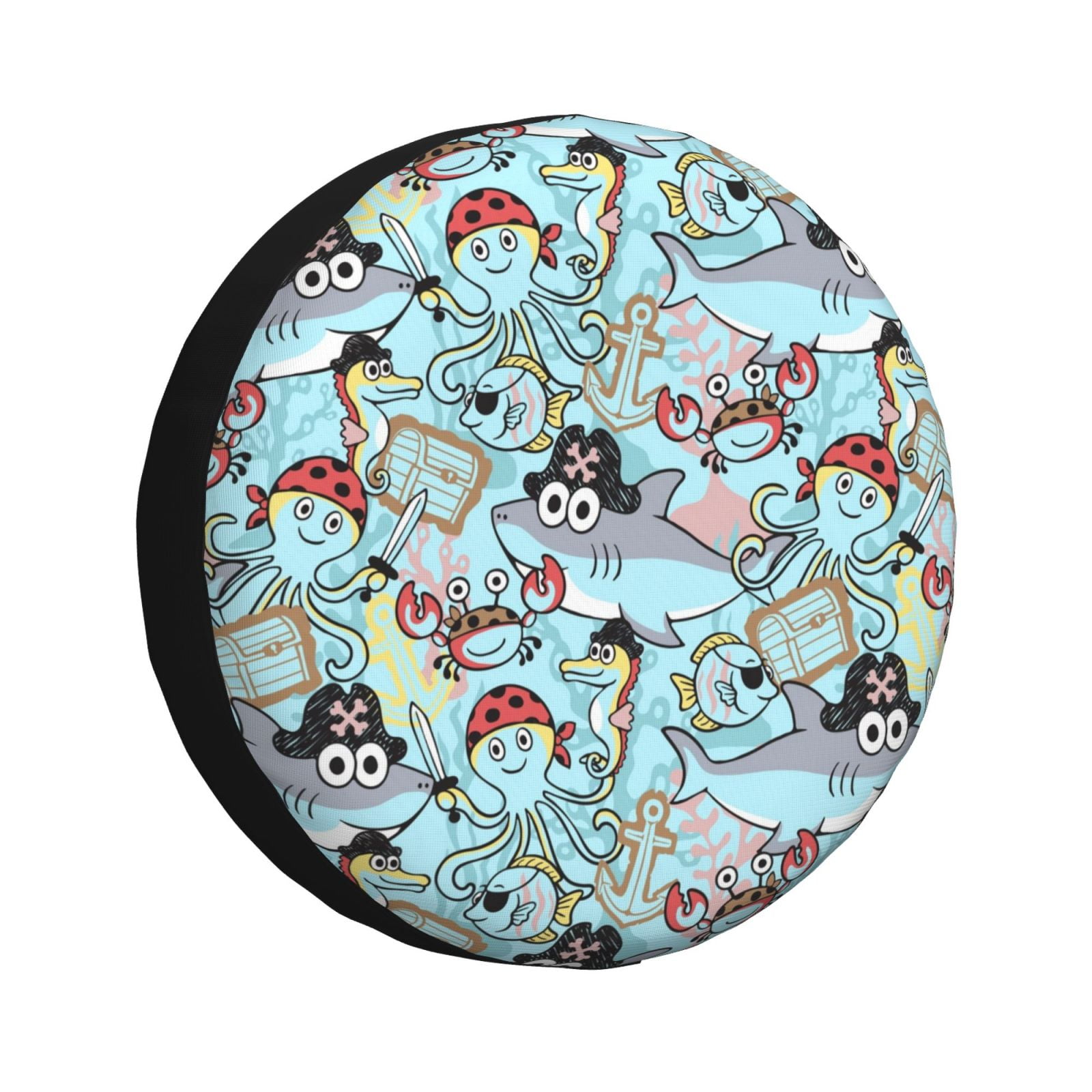 Kdxio Cartoon Pirate for Tire Cover Wheel Protectors Tyre Covers ...