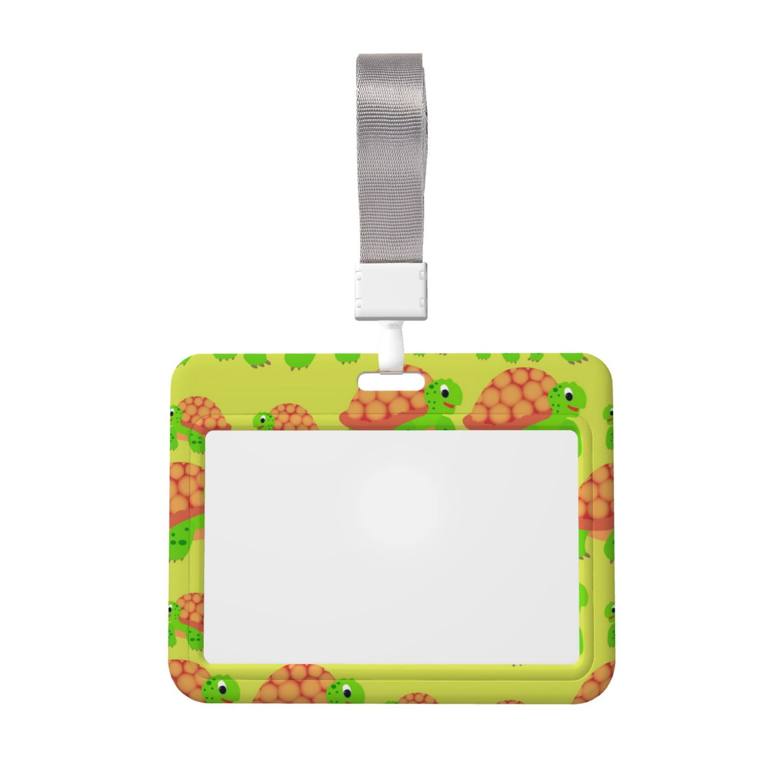 Kdxio Cartoon Turtles 1 Card Badge Holder Work Badge Sleeve for Office ...